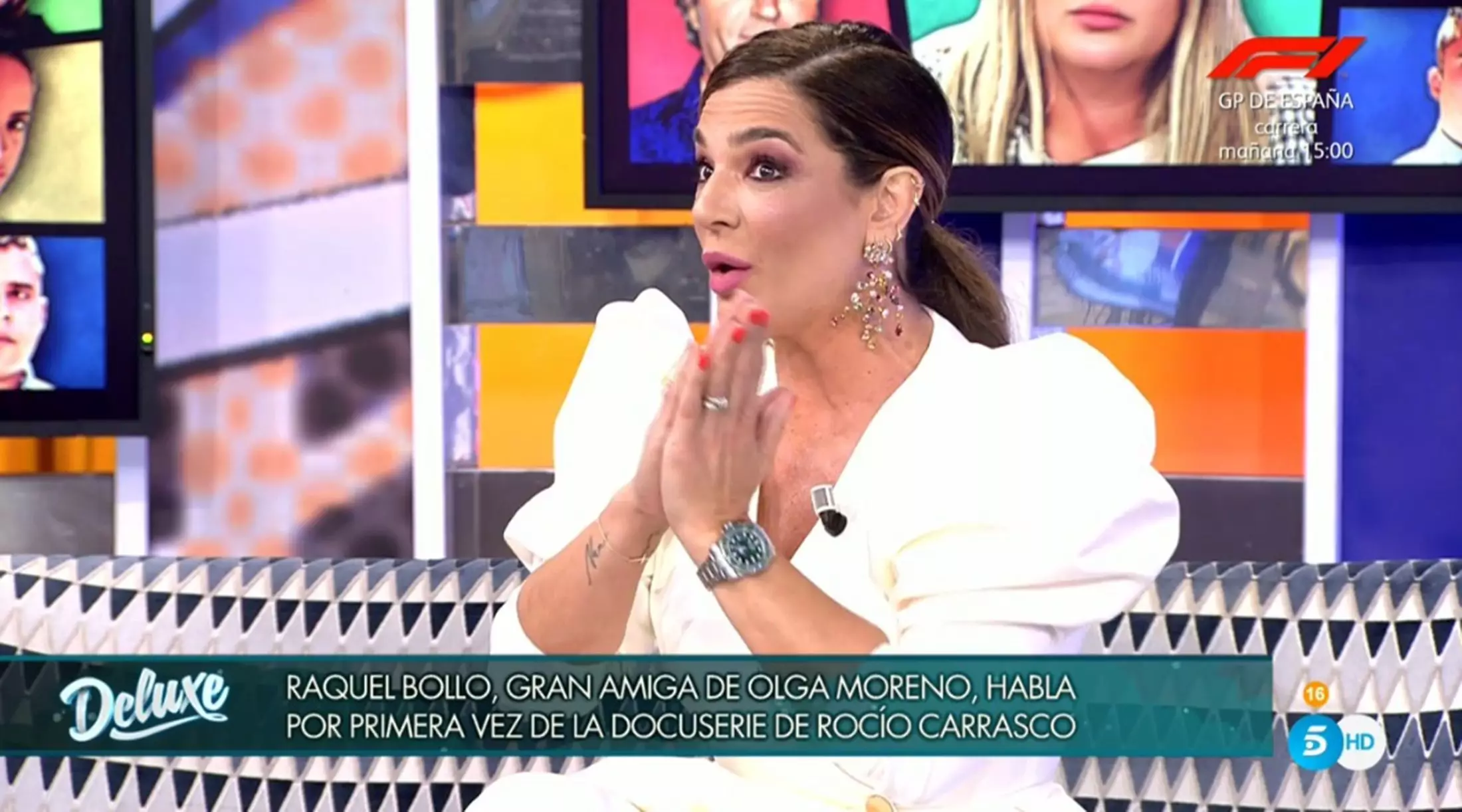 raquel bollo ntsib telecinco rau kev tiv thaiv ntawm rocío carrasco