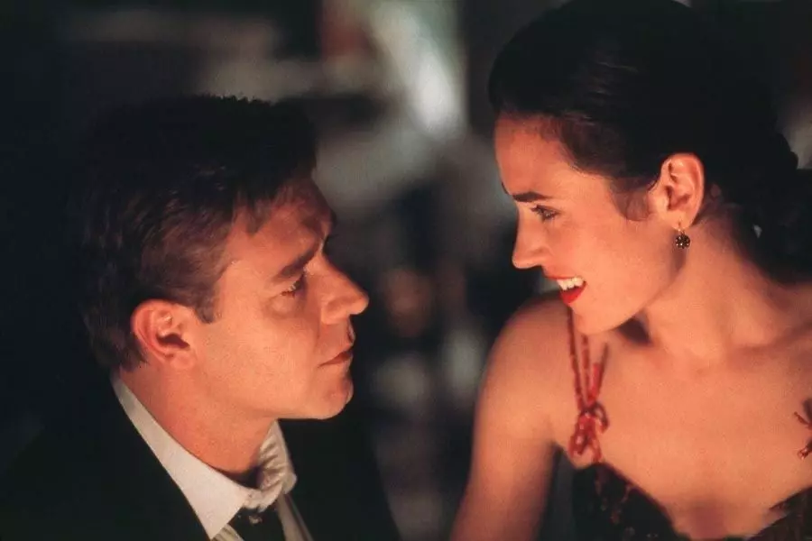 Russell Crowe နှင့် Jennifer Connelly တို့နှင့်အတူ 'လှပသောစိတ်' 2001၊