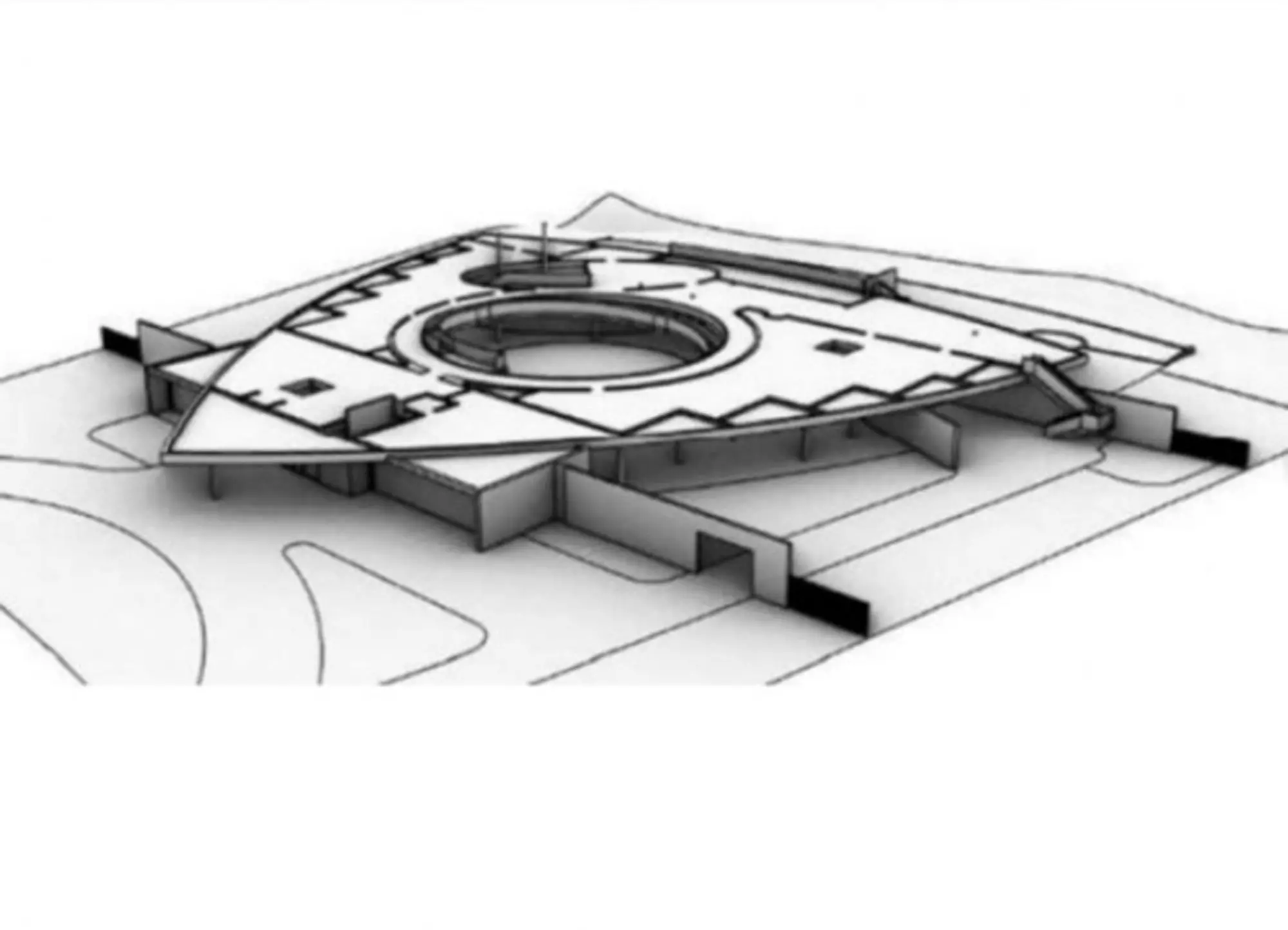 планы нового дома Ким Кардашьян в Палм-Спрингс, спроектированные японским архитектором Тадао Андо