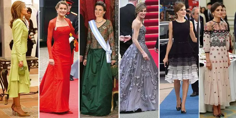 Letizia erregina eta bere itxura 2003tik 2019ra