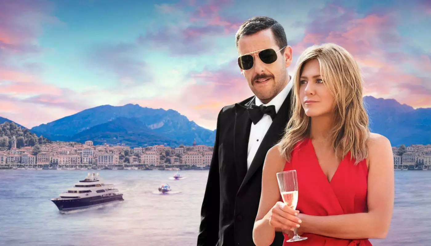 pakéan adam sandler jeung jennifer aniston gala dina pilem 'misteri on board'