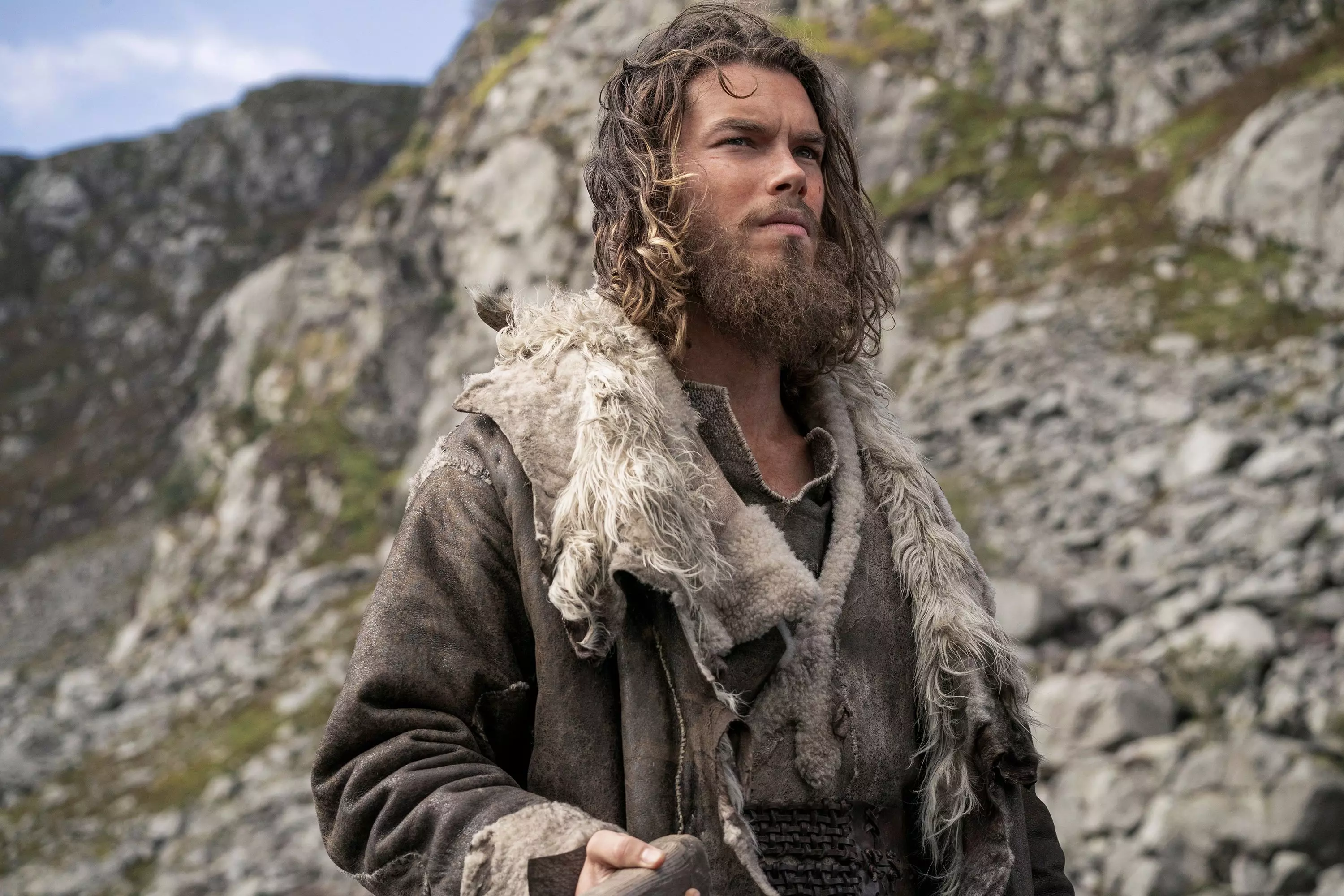 Vikings valhalla sam corlett dị ka leif na ihe omume 101 nke Vikings valhalla cr Bernard walshnetflix © 2021