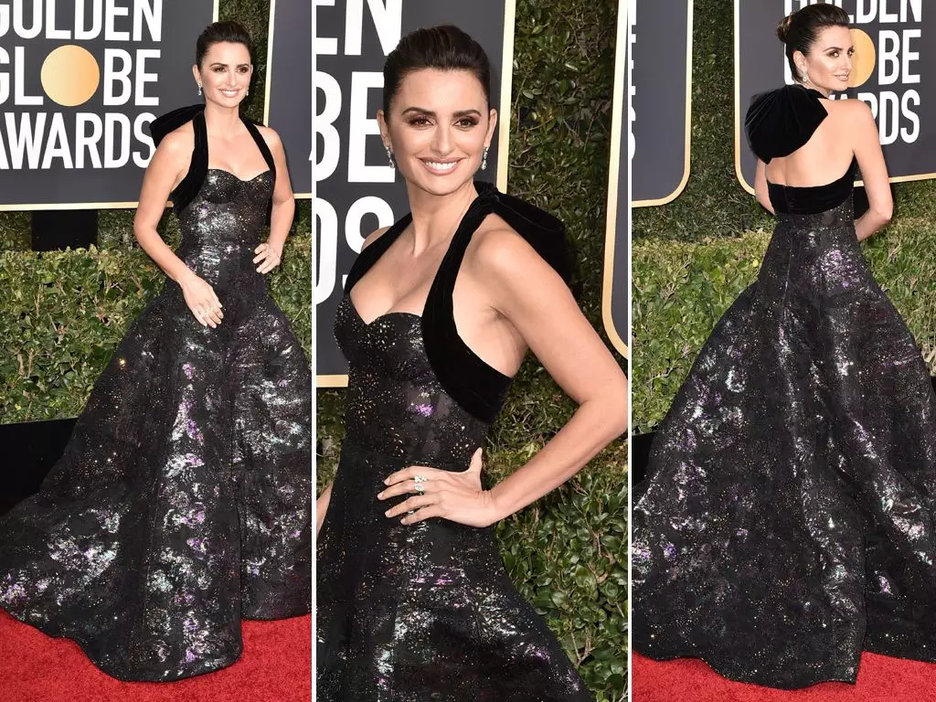 Penélope Cruz, Penélope Cruz nggumunake ing Golden Globes, Kabeh rincian tampilan Penélope Cruz ing Golden Globes, Penélope Cruz nggumunake ing Golden Globes, Deleng Penélope Cruz Golden Globes