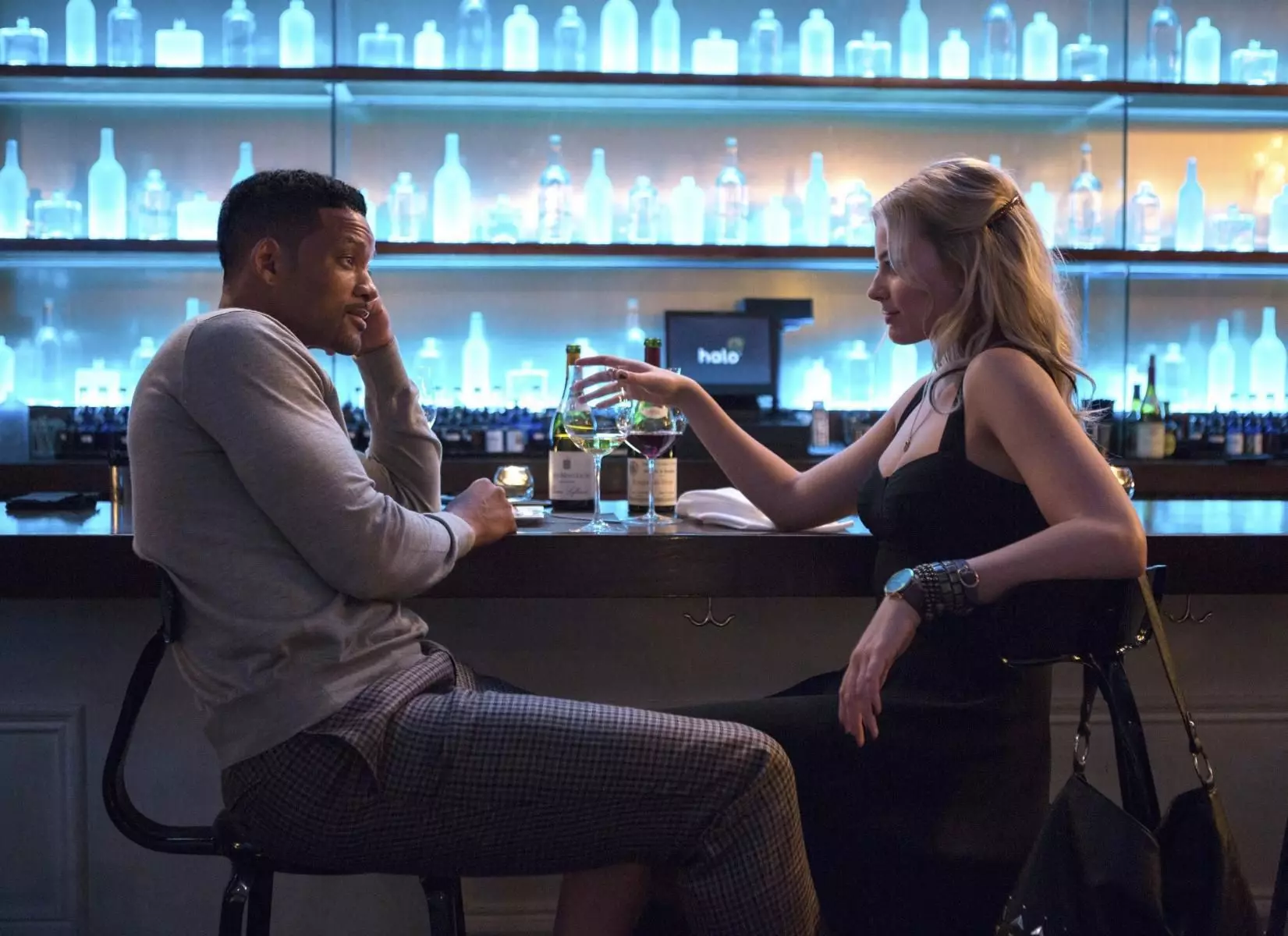 foco 2015, com will smith e margot robbie