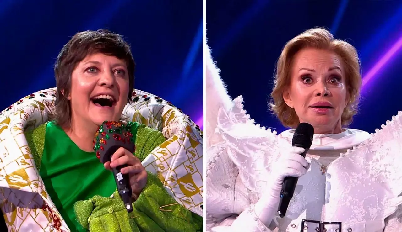 Eva Hache û Paloma San Basilio di Mask Singer 2 de Melek û Kaktus bûn