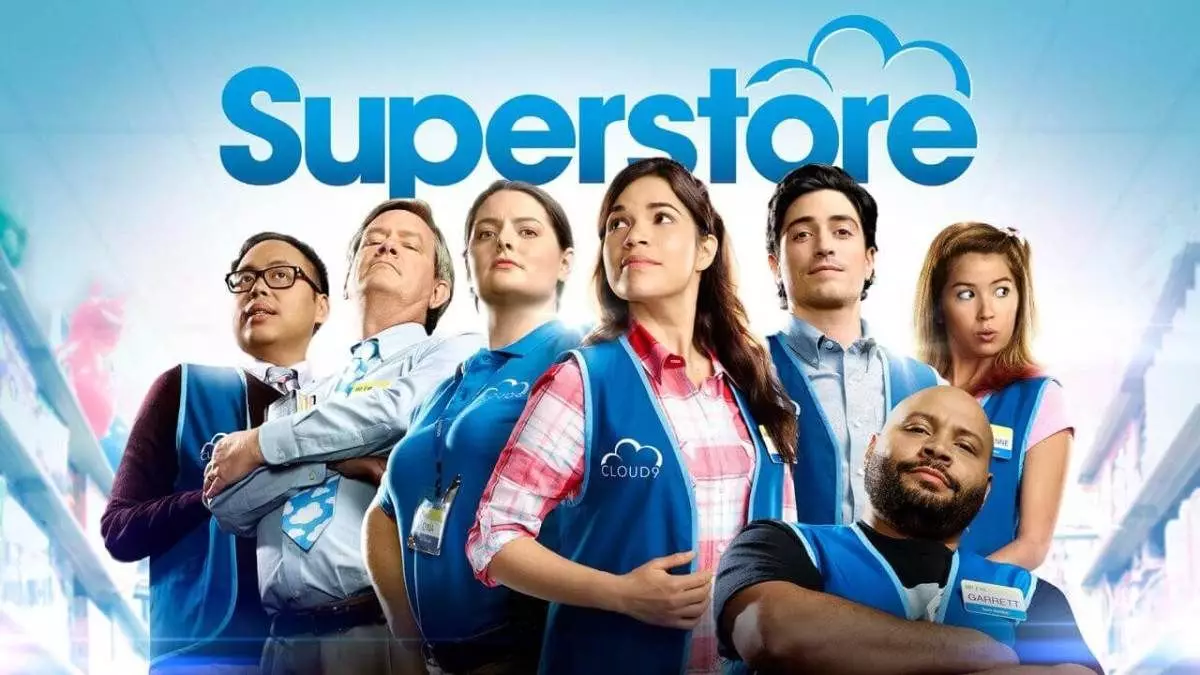 Promotiouns Foto vun der Superstore Serie