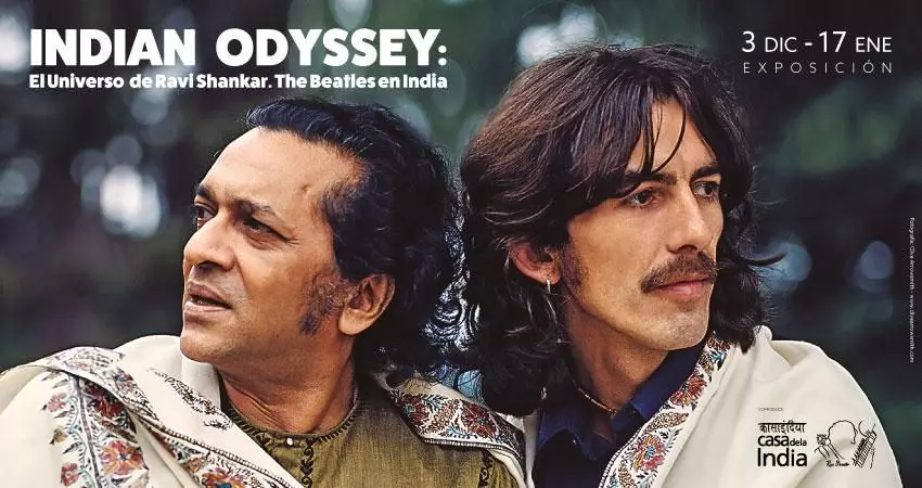 ravi shankar george harrison ellees expo