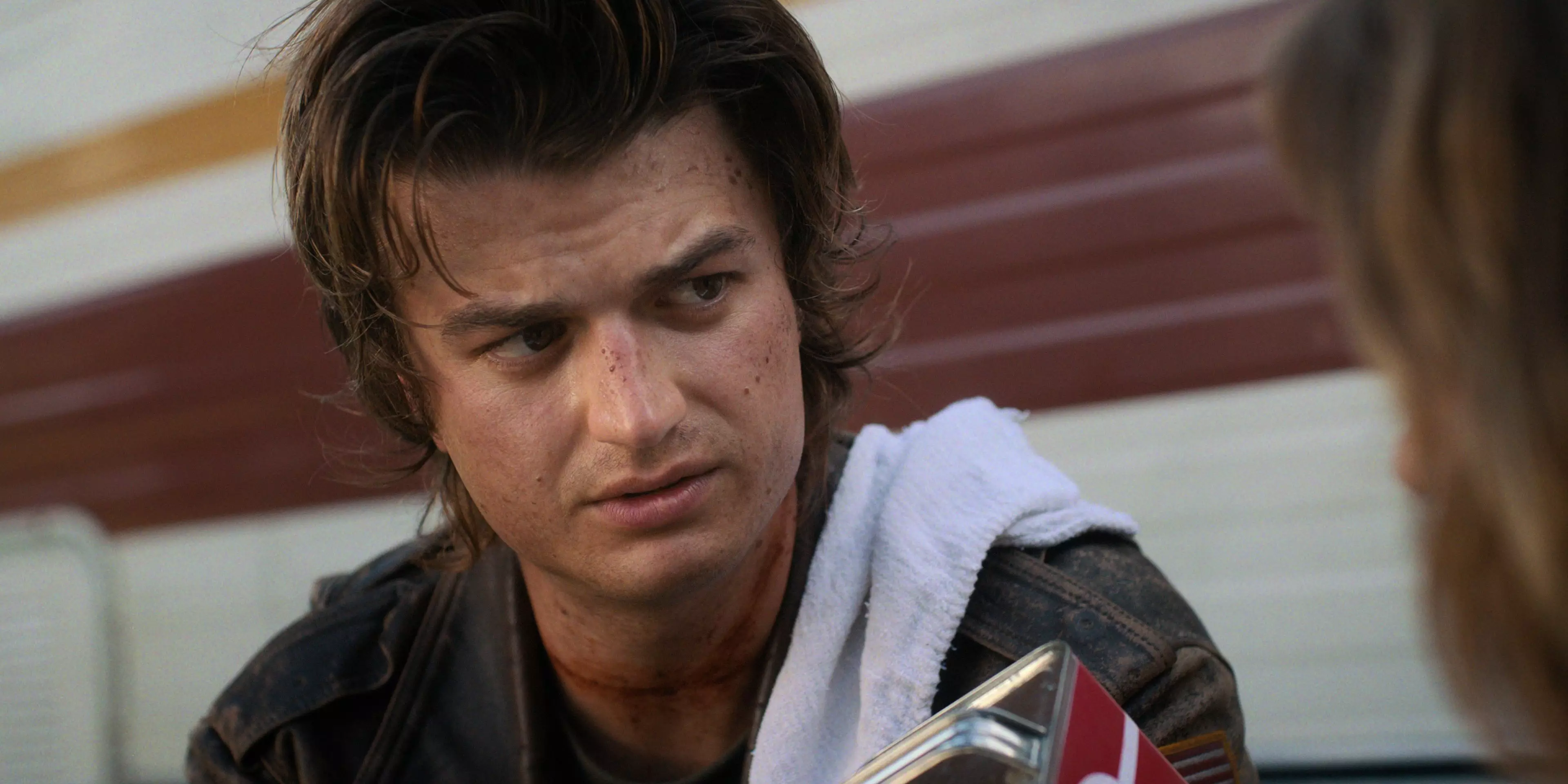 stranger things joe keery as steve harrington in stranger things cr courtesy of netflix © 2022