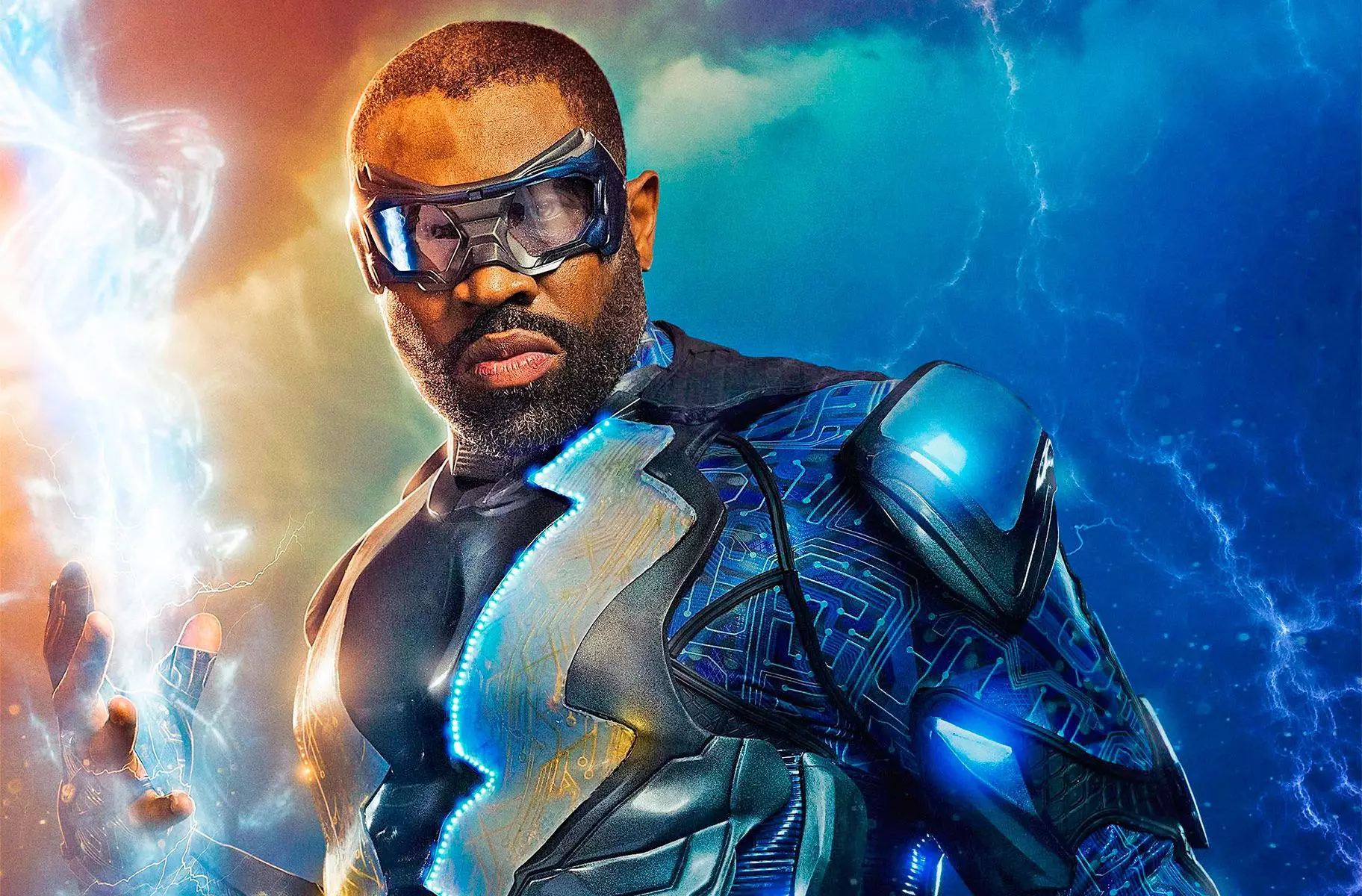 foto promocional de 'black lightning'