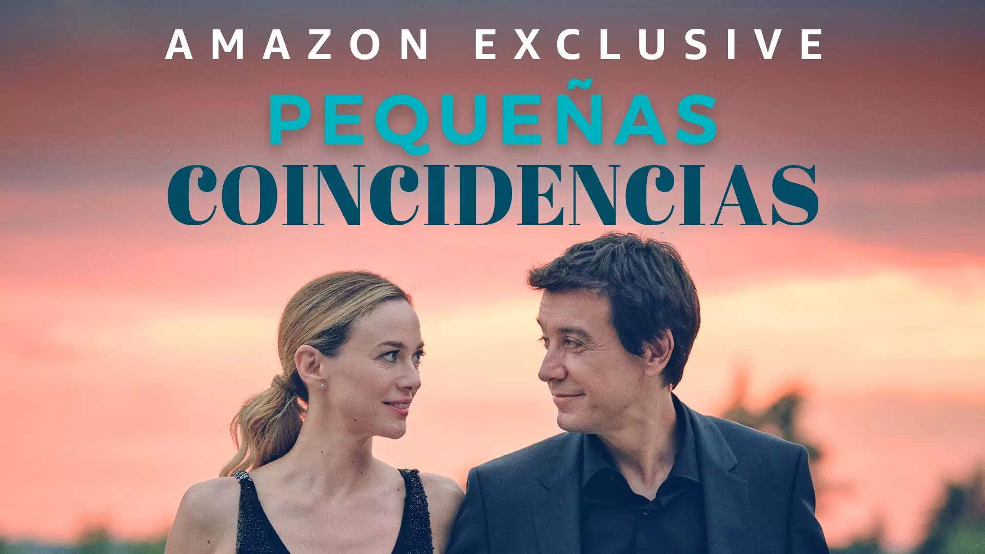 Marta Hazas en Javier Veiga yn 'Little Coincidences'