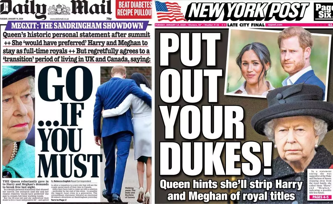 Rikicin 'yan jaridu na duniya Harry Meghan