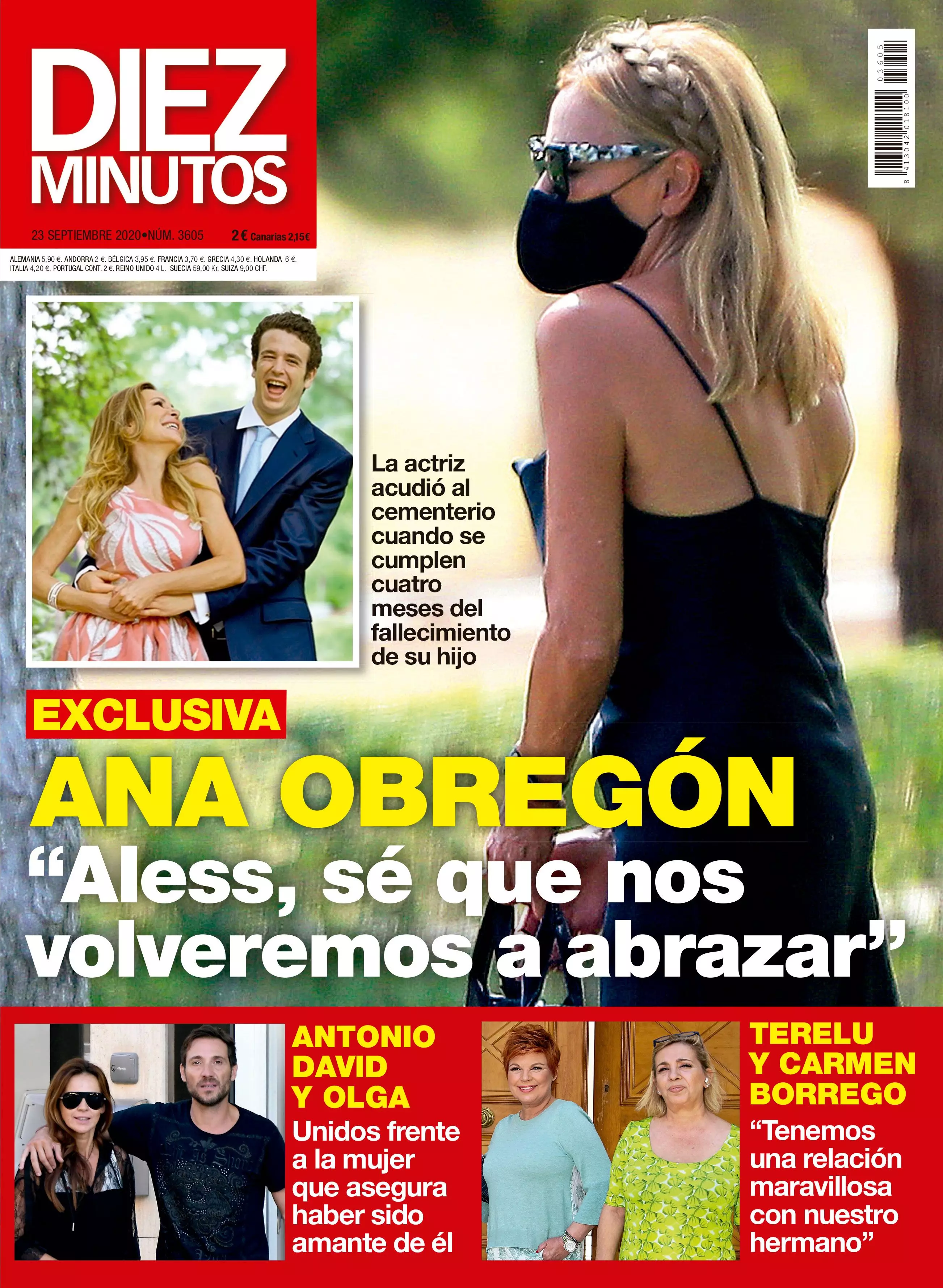 ana obregón 十分鐘的封面