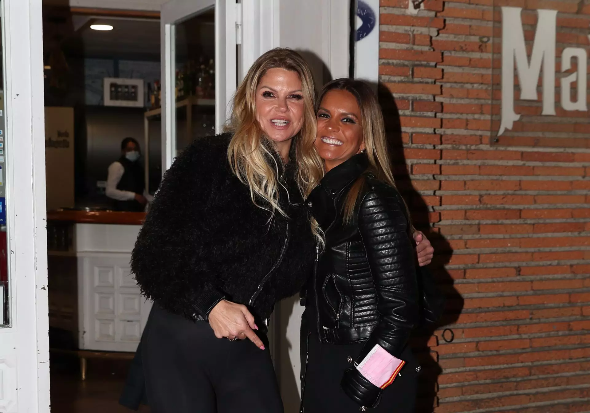 marta lopez e makoke em madrid, 15 de janeiro de 2022