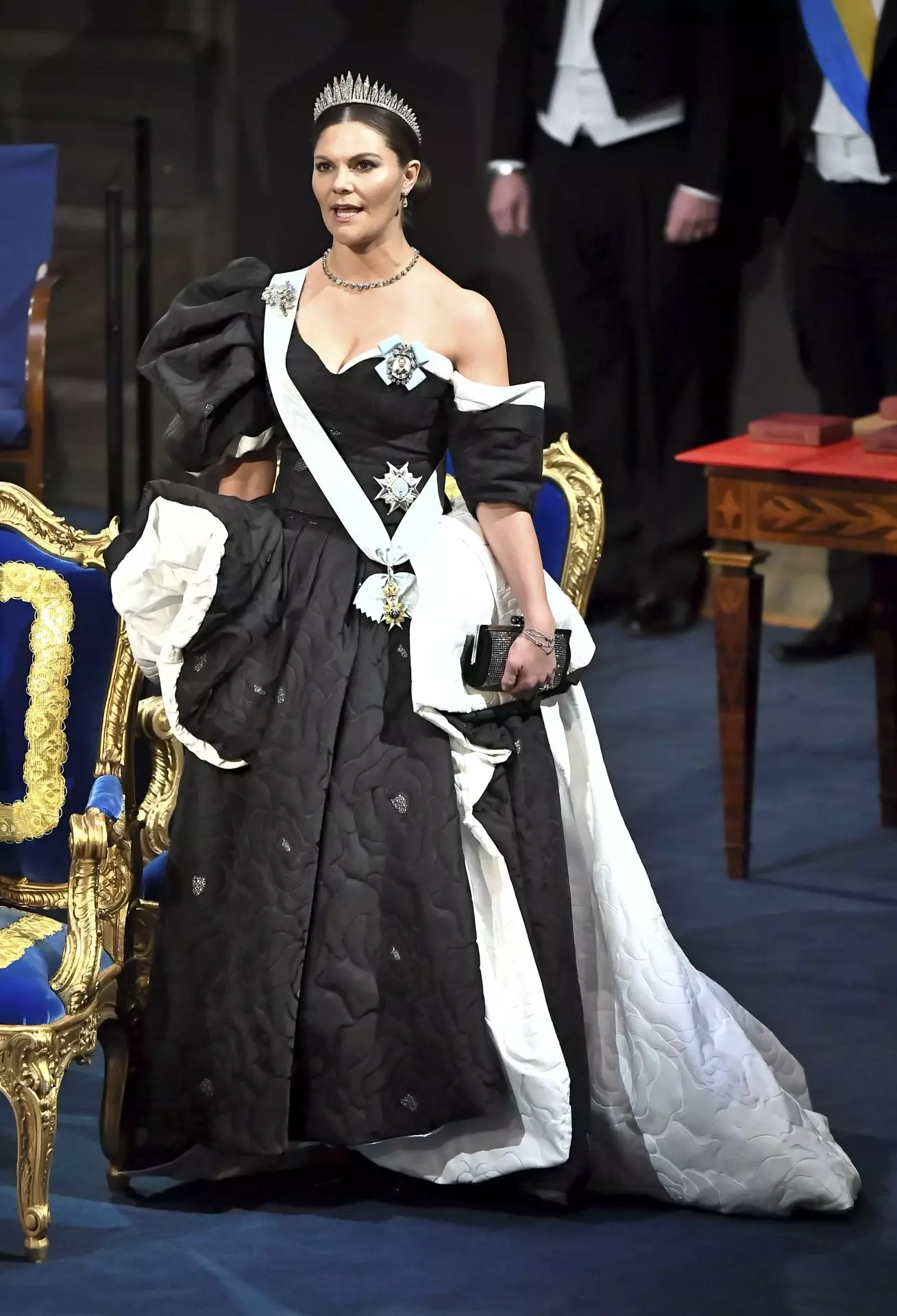 Vestido Nobel vitoriano da Suécia