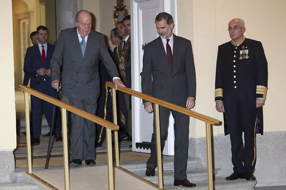 Kralj Juan Carlos i kralj Felipe VI