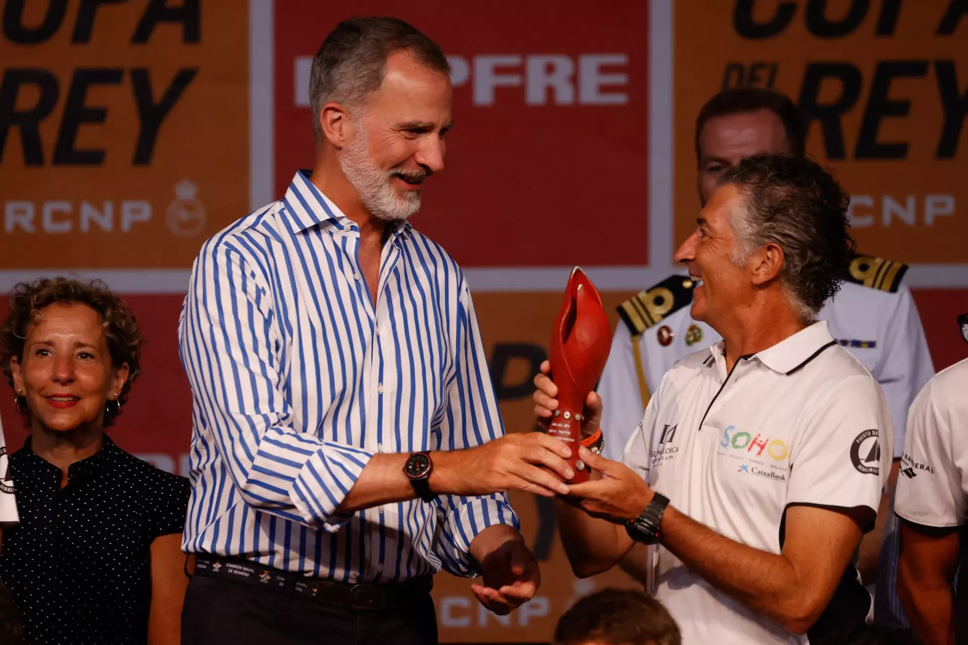 Felipe VI trao giải đua thuyền Copa del Rey
