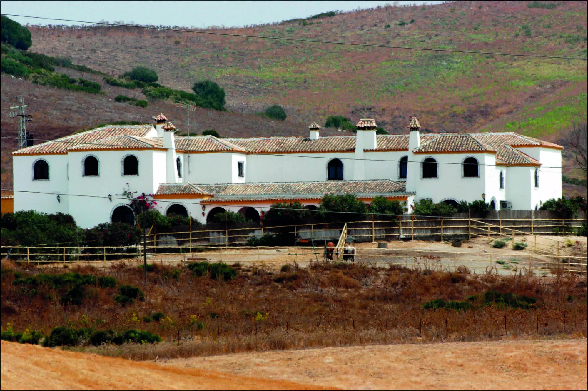 a Kiko Rivera és Isabel Pantoja tulajdonában lévő énekes farm általános képe