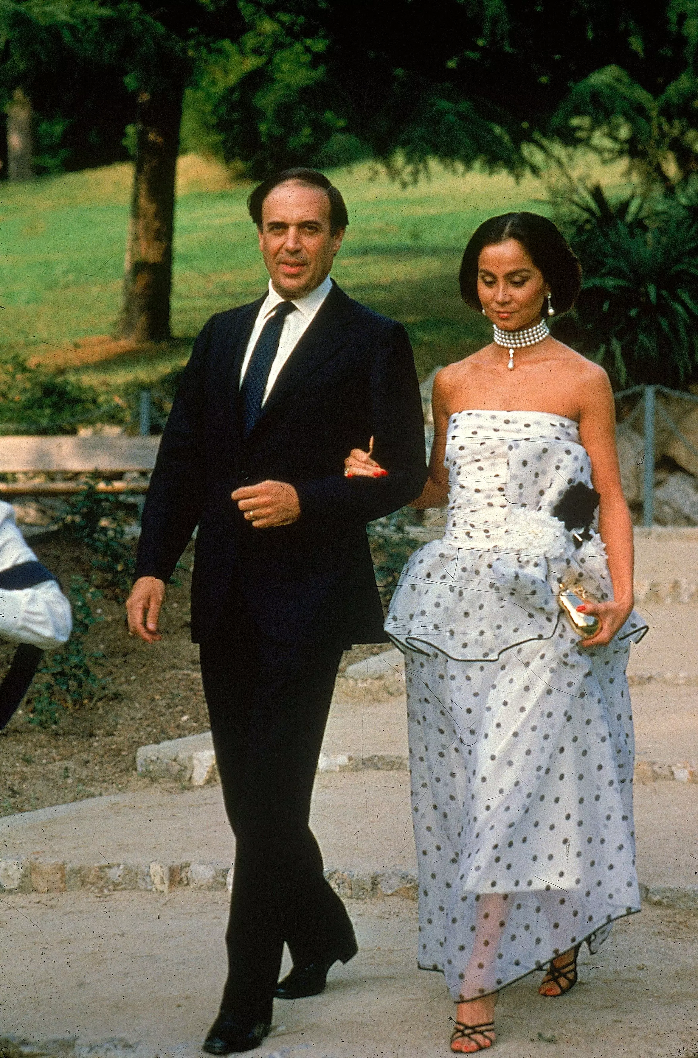 Isabel PReysler e o Marquês de Griñón