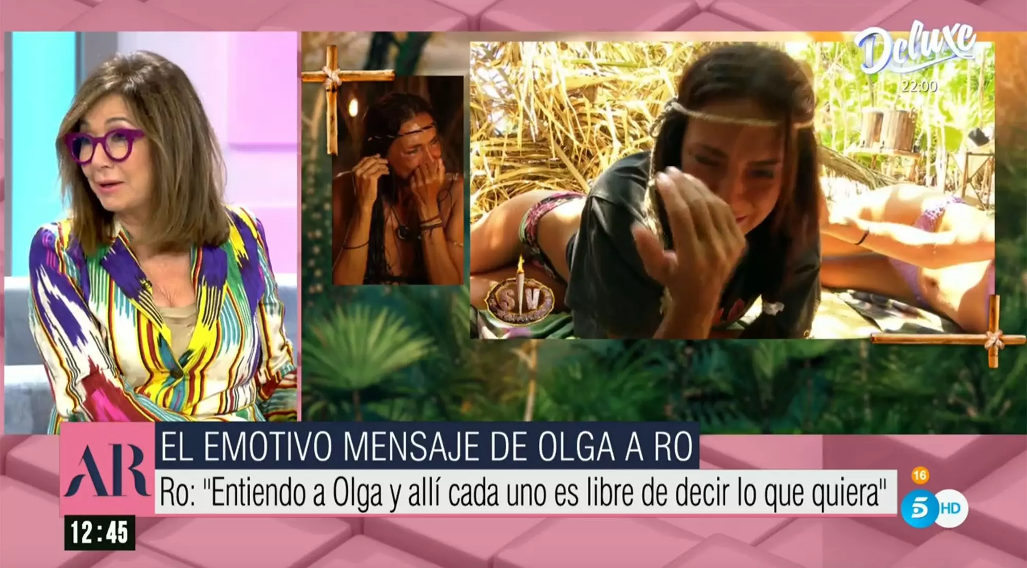 the presenter talks about olga moreno