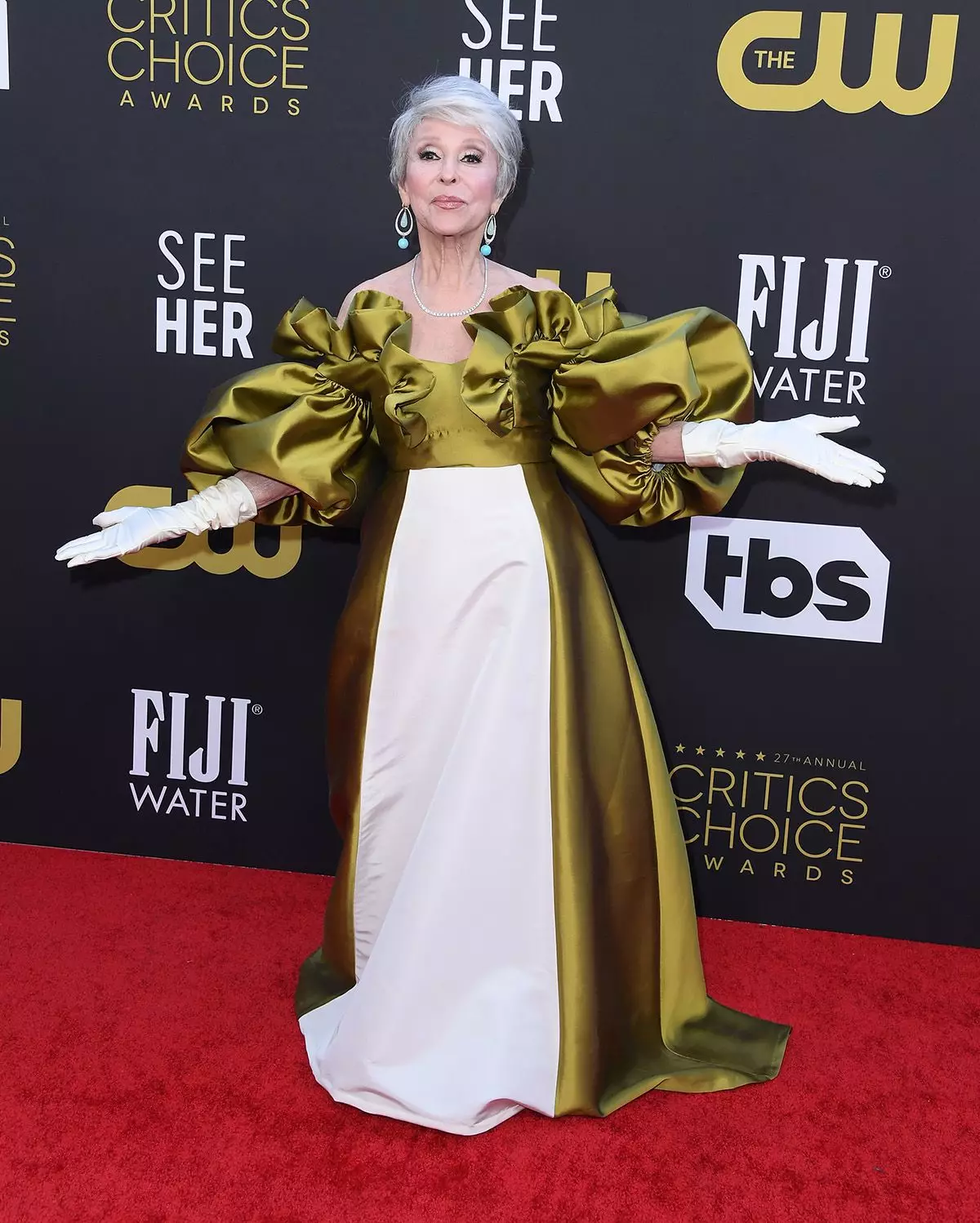 U-Rita Moreno kuma-Critics Choice Awards 2022