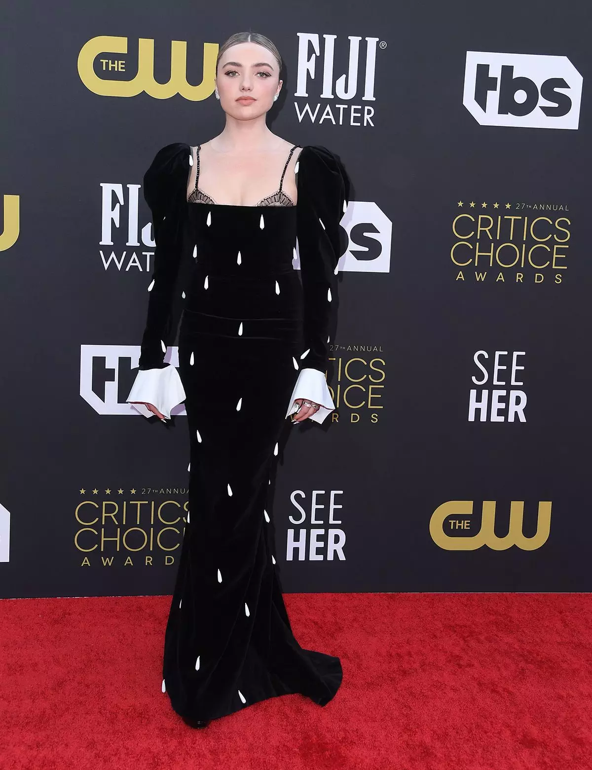 Peyton List på Critics Choice Awards 2022