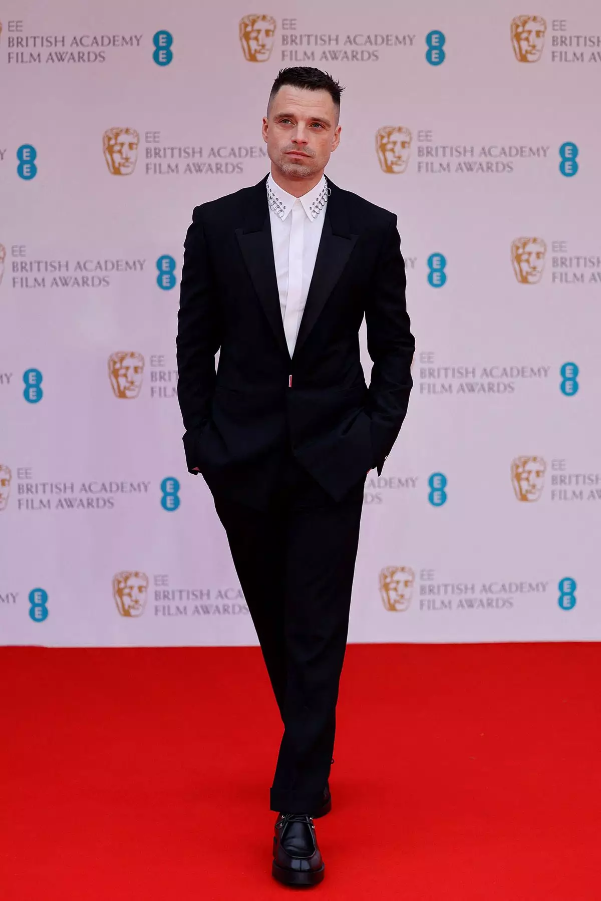 sebastian stan na lod bafta 2022