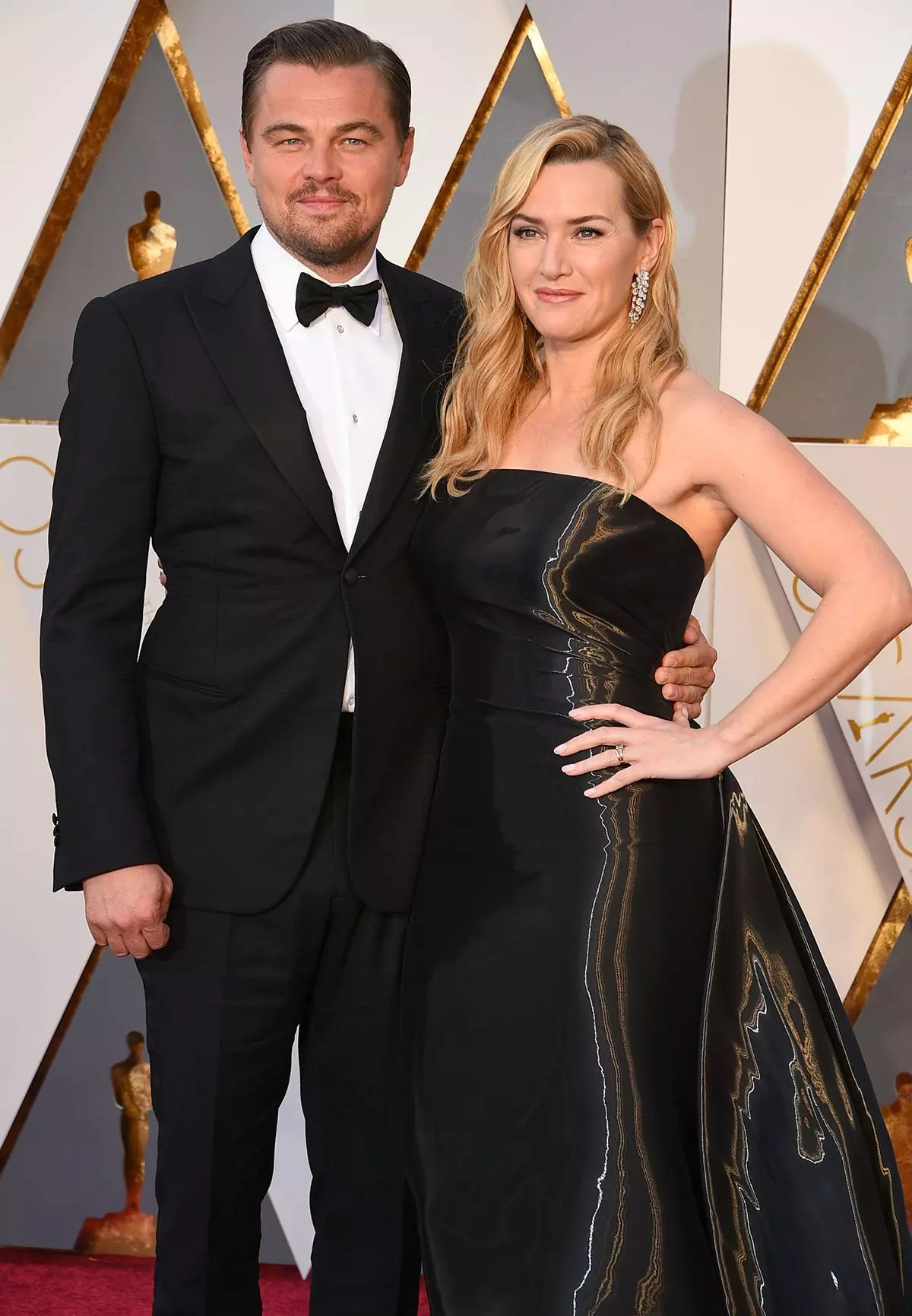 kate winslet ug leonardo dicaprio sa ika-88 nga oscars