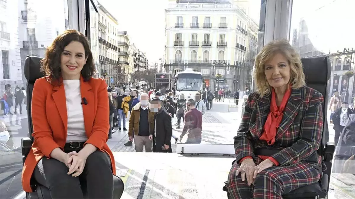 Maria Teresa Campos an Isabel Diaz Ayuso