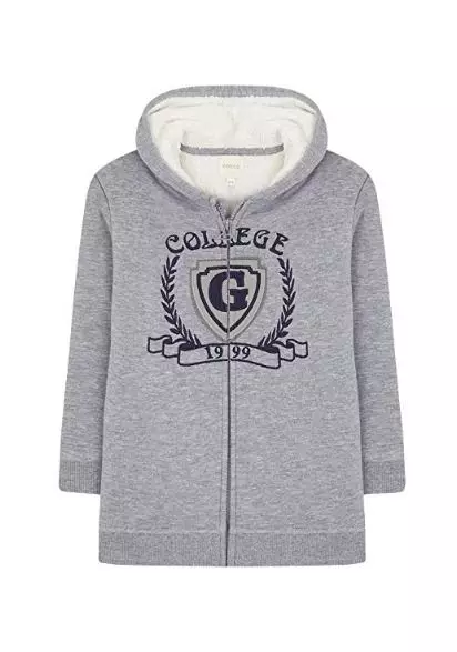 Gocco Shearling Lined Grey SWEATSHIRT