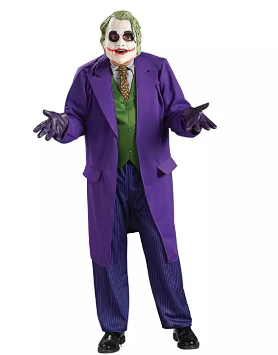 Joker, Supervillain, Tufafi, Hali na almara, Purple, Outerwear, Suit, Riddler, Clown,