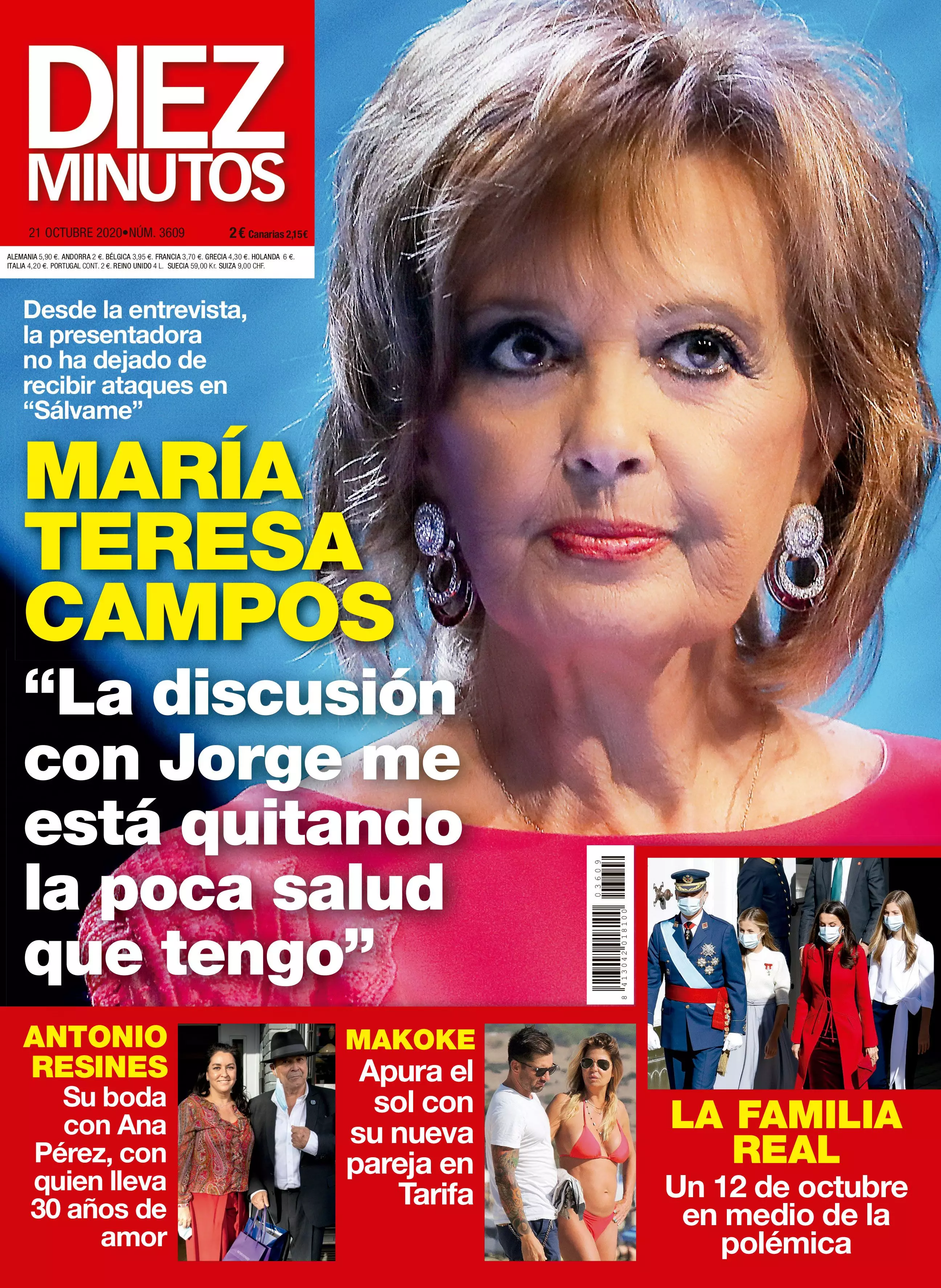 Teresa Campos Cover of Sapuluh Menit