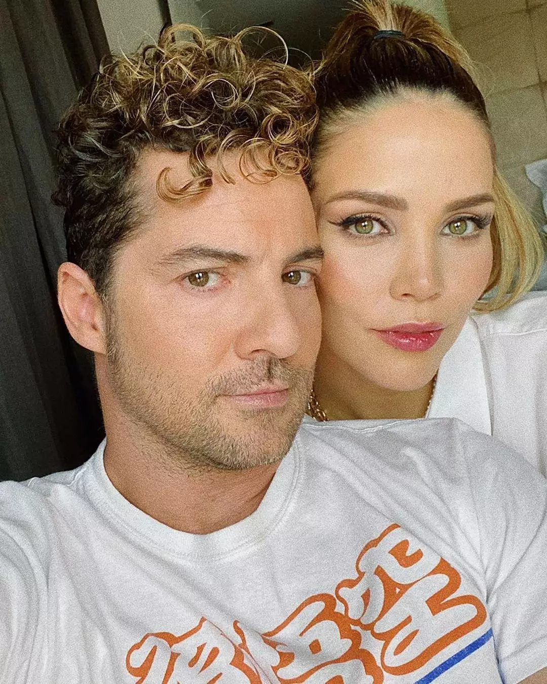 David bisbal en rosanna zanetti praat oor hul geheime as 'n paartjie