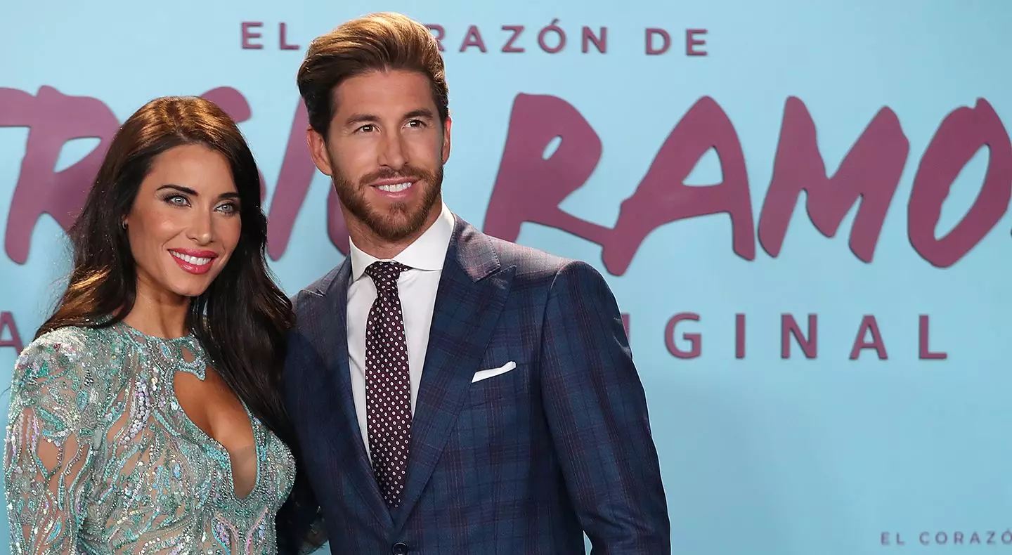 Pilar Rubio eta Sergio Ramos, Pilar Rubio, Sergio Ramos, Real Madrileko futbolaria, Espainiako futbol taldea, Sergio Ramosen bihotza, dokumentalaren estreinaldia Sergio Ramos