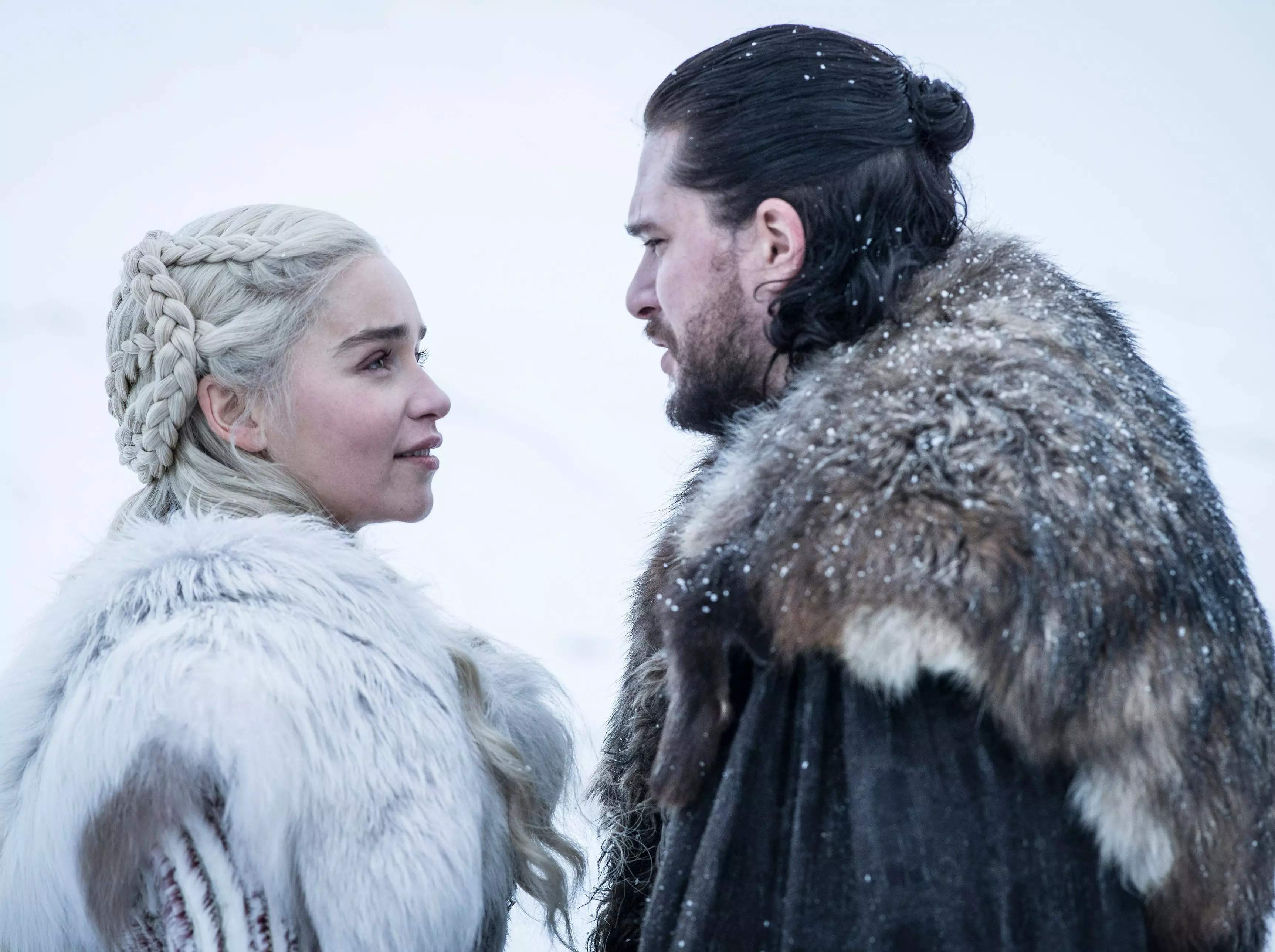 daenerys ja john snow Game of thronesin viimeisellä kaudella