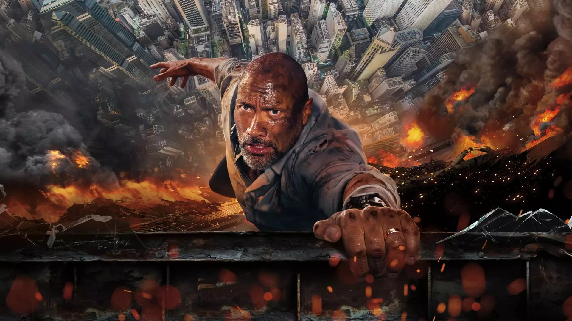 dwayne johnson ka skyscraper