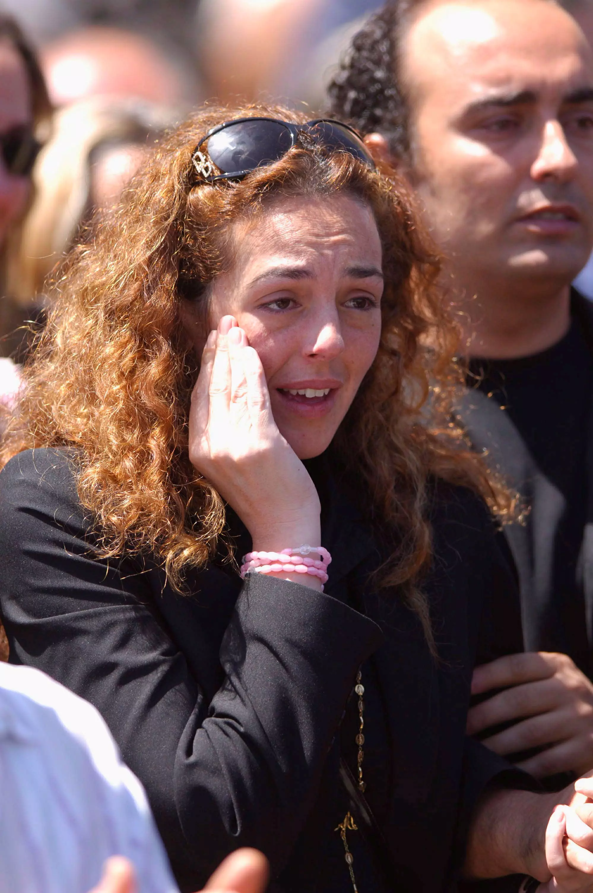 Rocío Carrasco, tonoucí se na pohřbu své matky