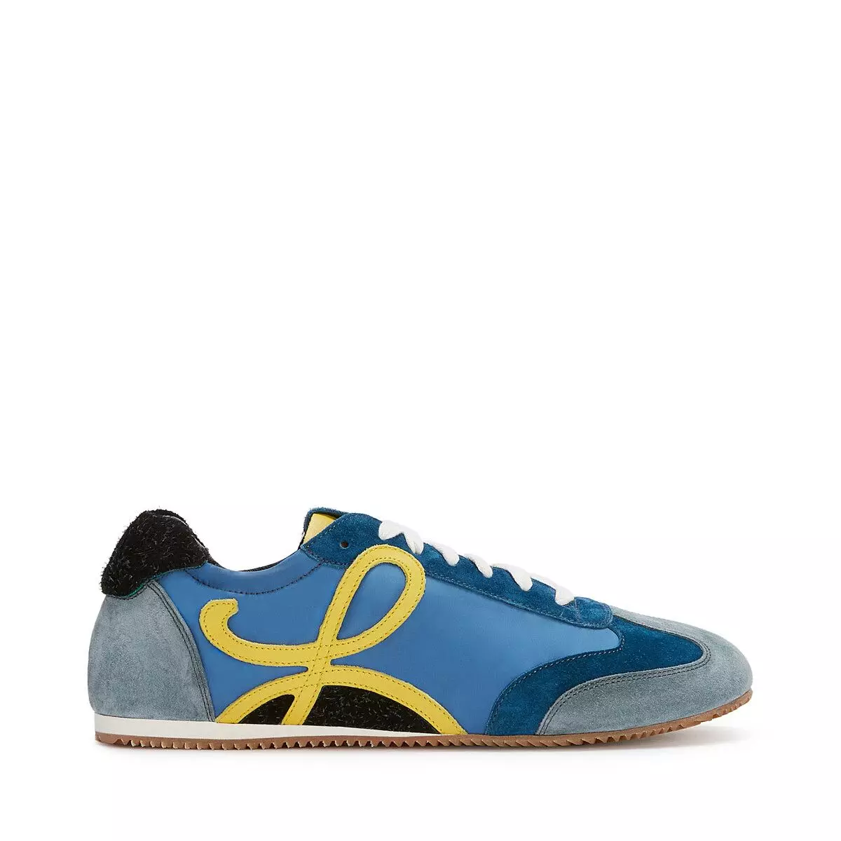 Suede en learen sneaker fan Loewe