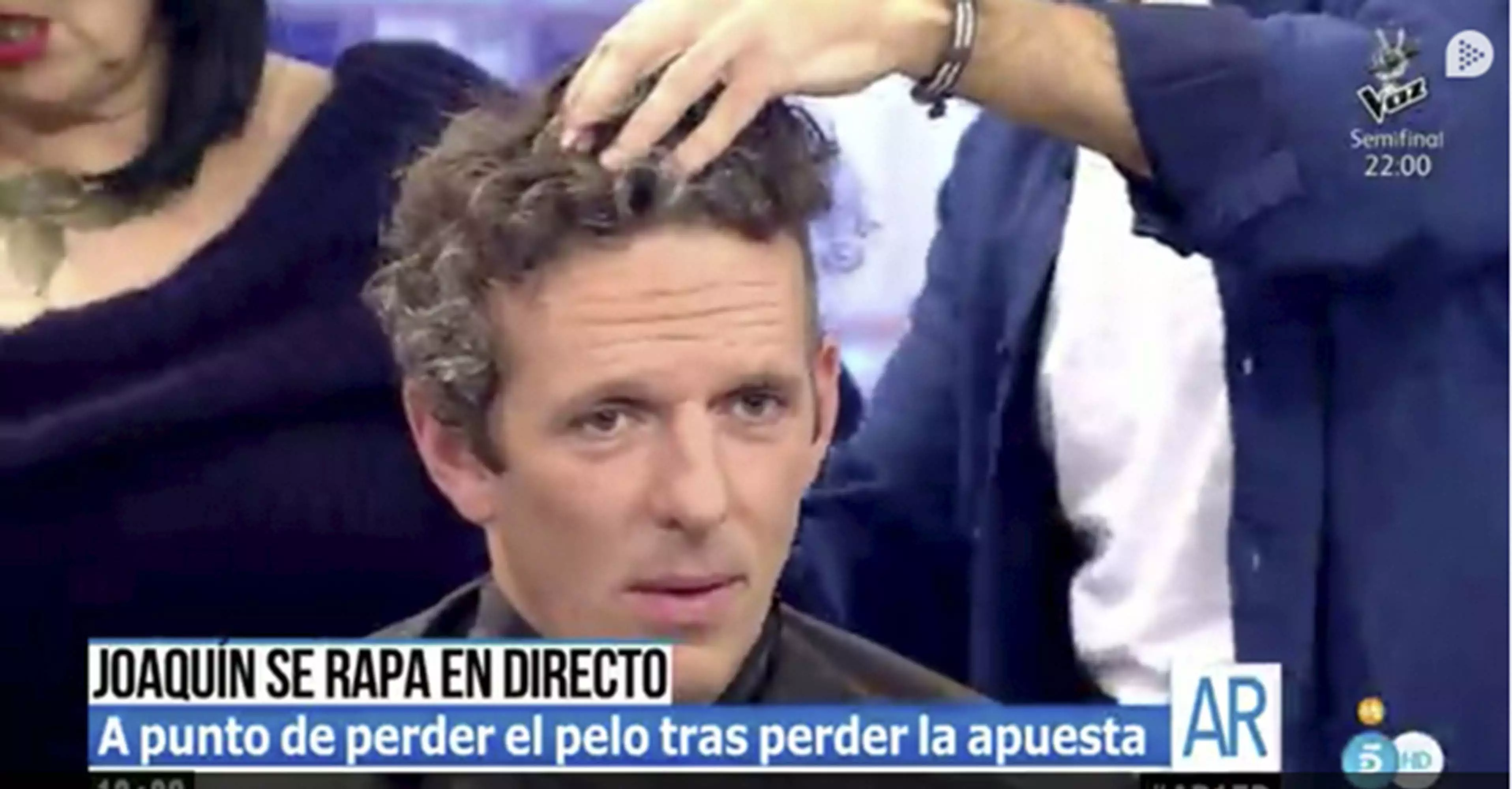 Joaquín Prat shaves beo