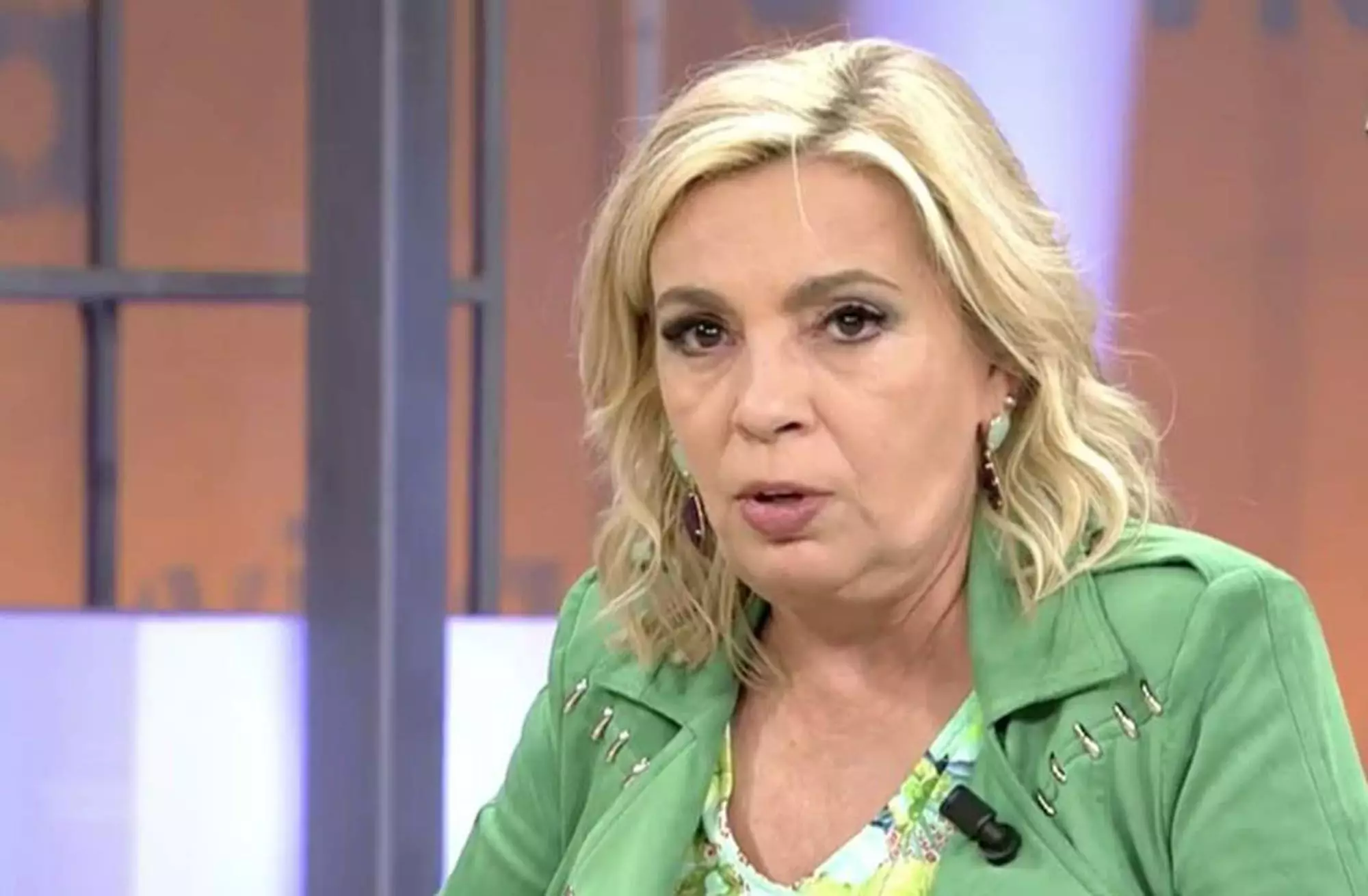 María Teresa Campos' daughter attacks Gloria Mohedano's husband on the set of Telecinco