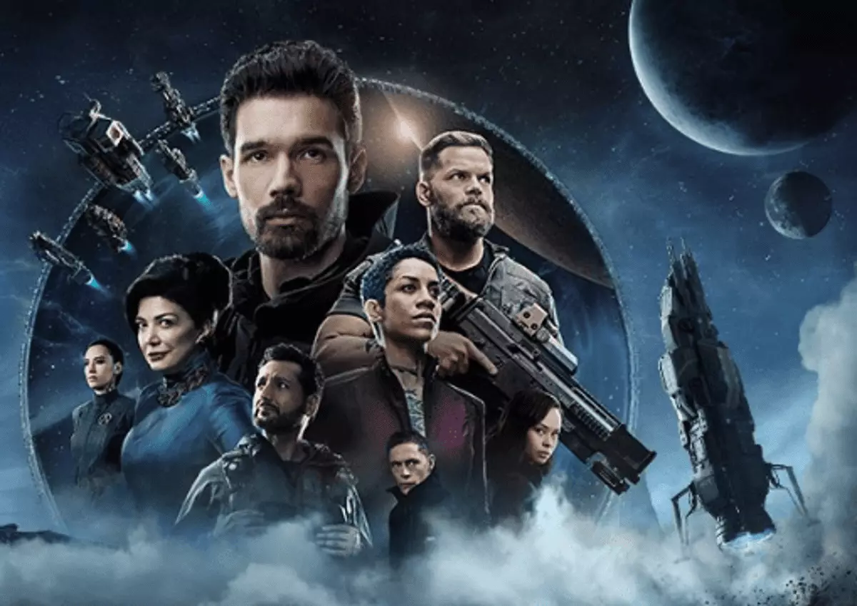 “The Expanse” seriýasy üçin mahabat afişasy