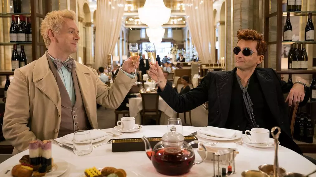 Good Omens series imagens sinopse trailer elenco