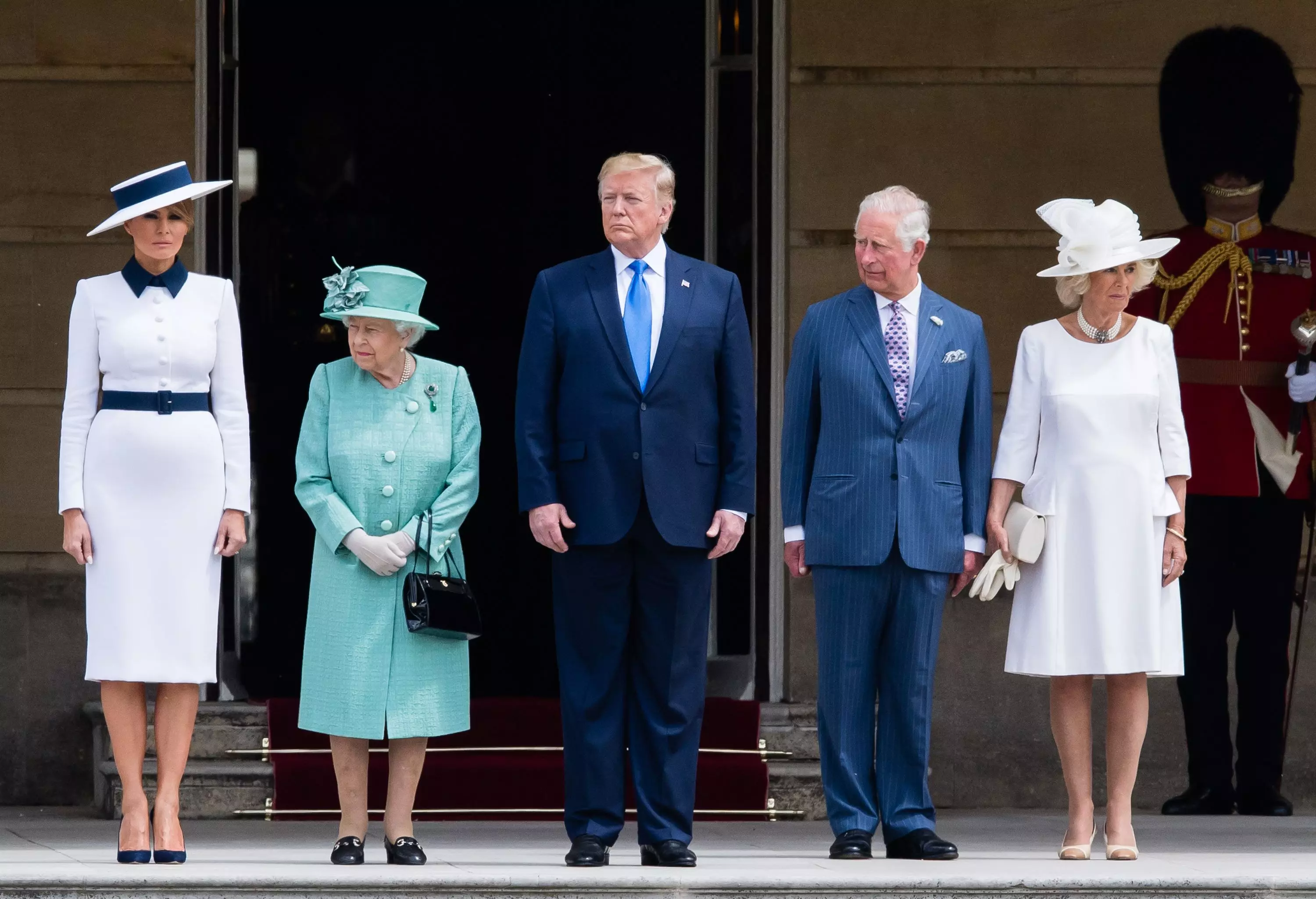 UNS Staatsbesuch von Präsident Trump in Großbritannien – Tag eins