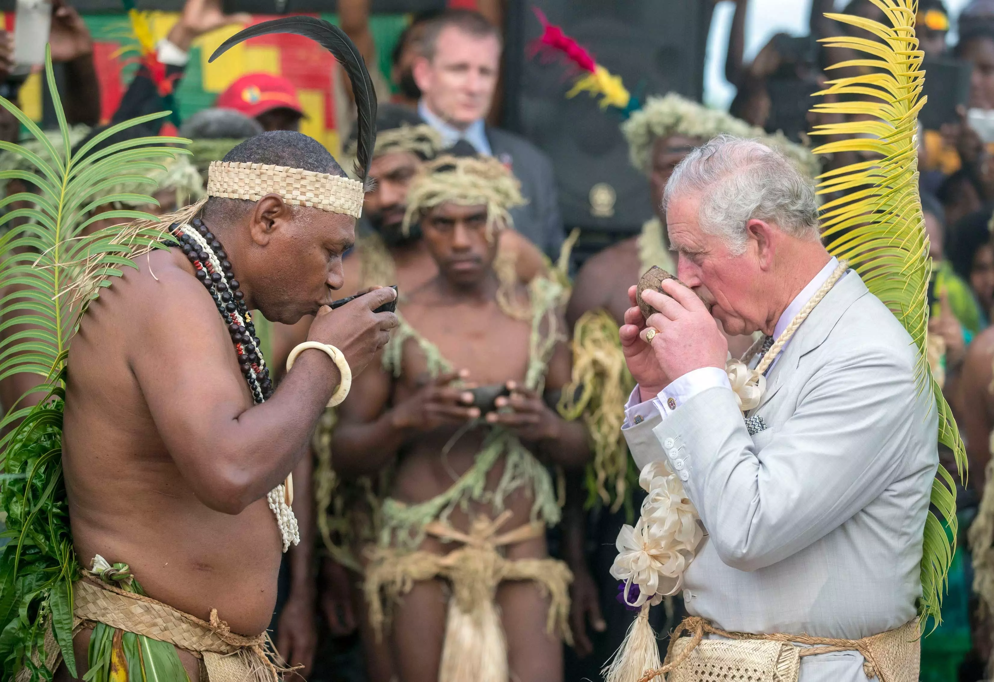 Charles wochokera ku England, paulendo wopita ku Australia