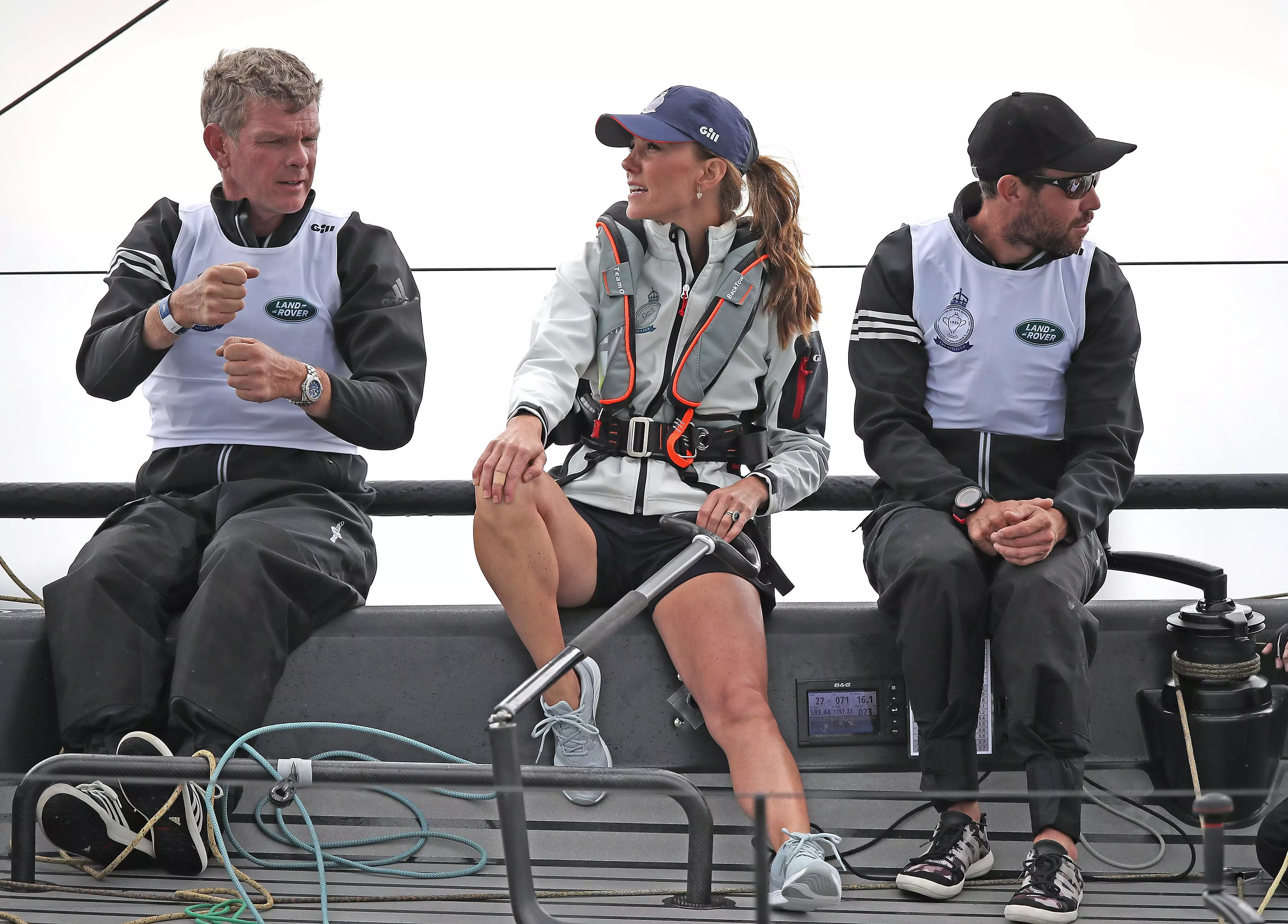 Kate Middleton yn regata Cwpan y Brenin.