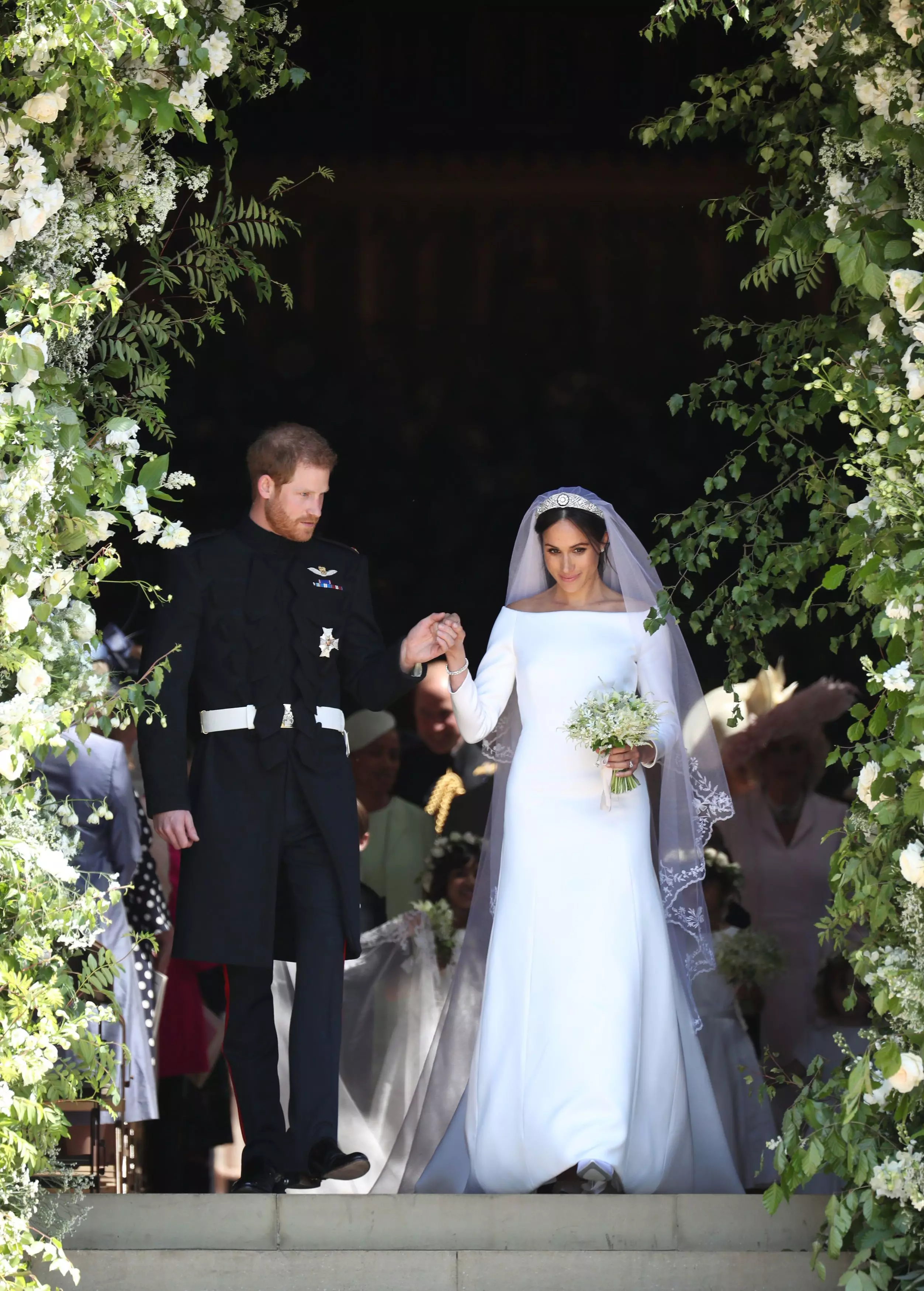 Şahzadə Harri xanım Meghan Markle ilə evlənir - Windsor Castle