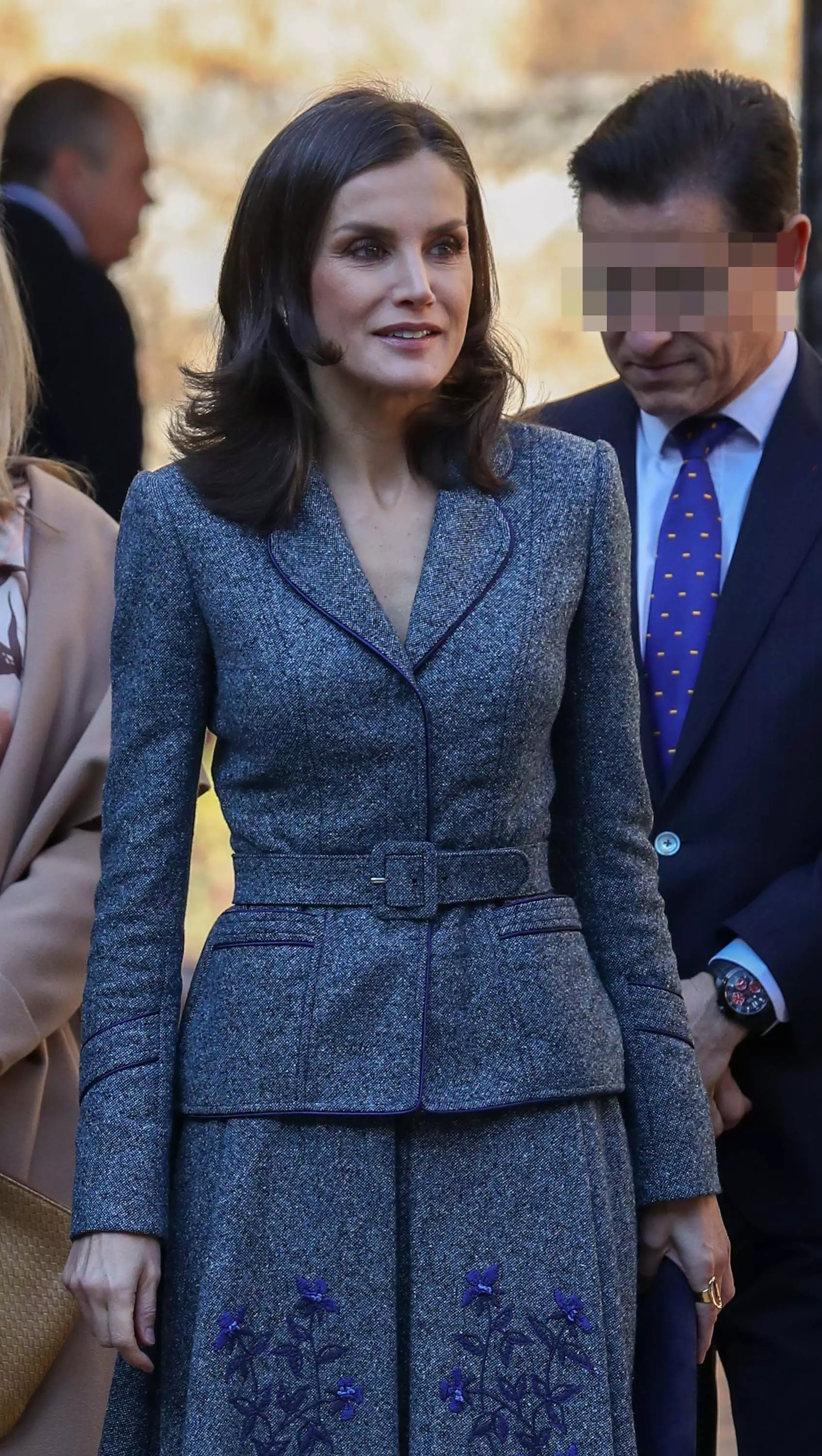 Queen Letizia na-eyi, maka oge nke ise, uwe Felipe Varela 22881_0