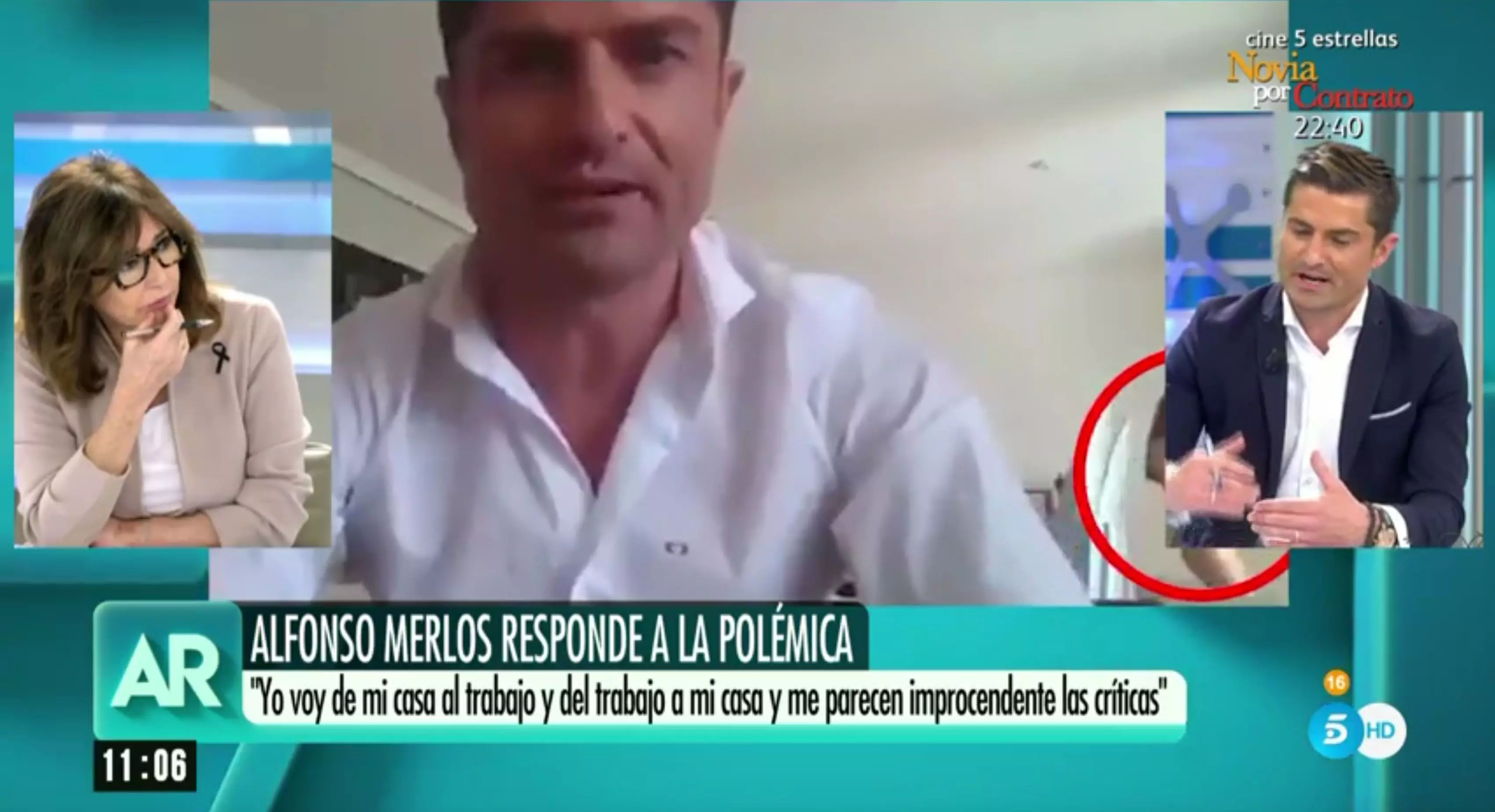 アルフォンソ・メルロスが「アナローザ・プログラム」でマルタ・ロペスに謝罪