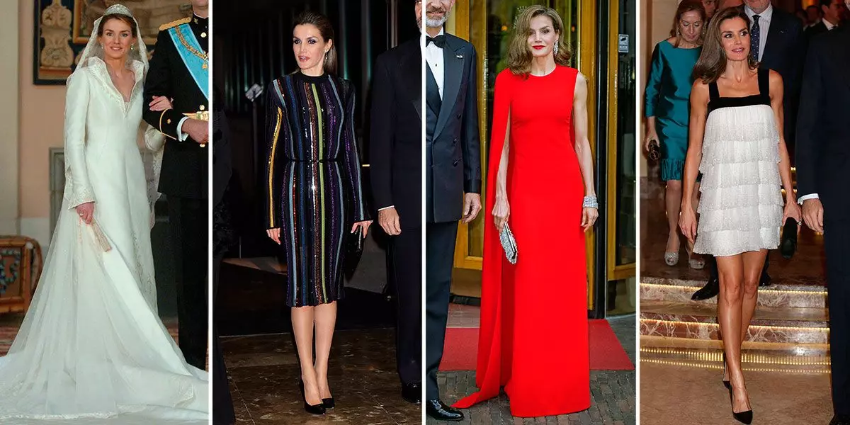 Amb motiu del seu quinzè aniversari de casament, repassem els 15 looks de la reina Letizia més recordats.