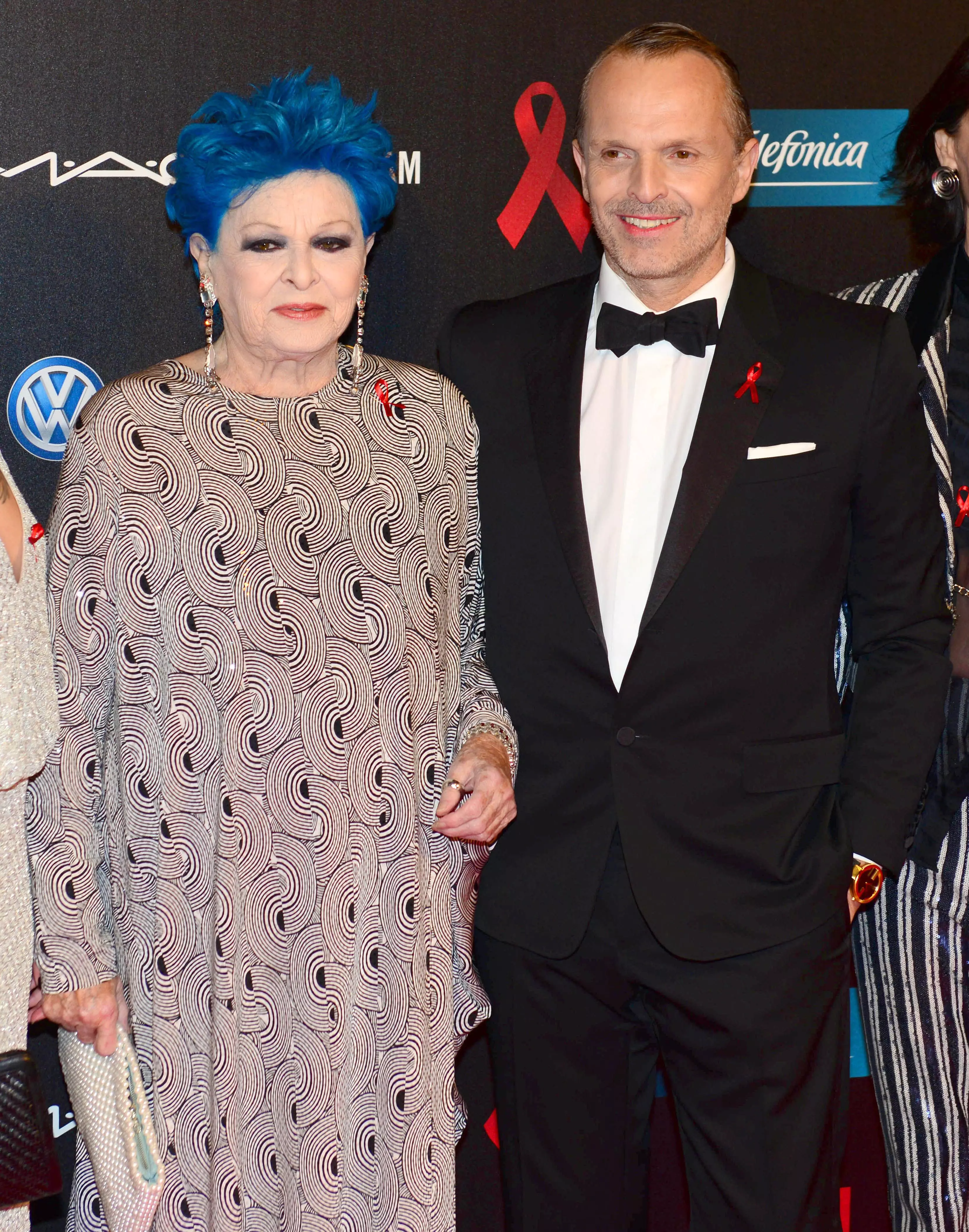 Miguel Bosé appreciates the signs of affection after the death of his mother, Lucía Bosé