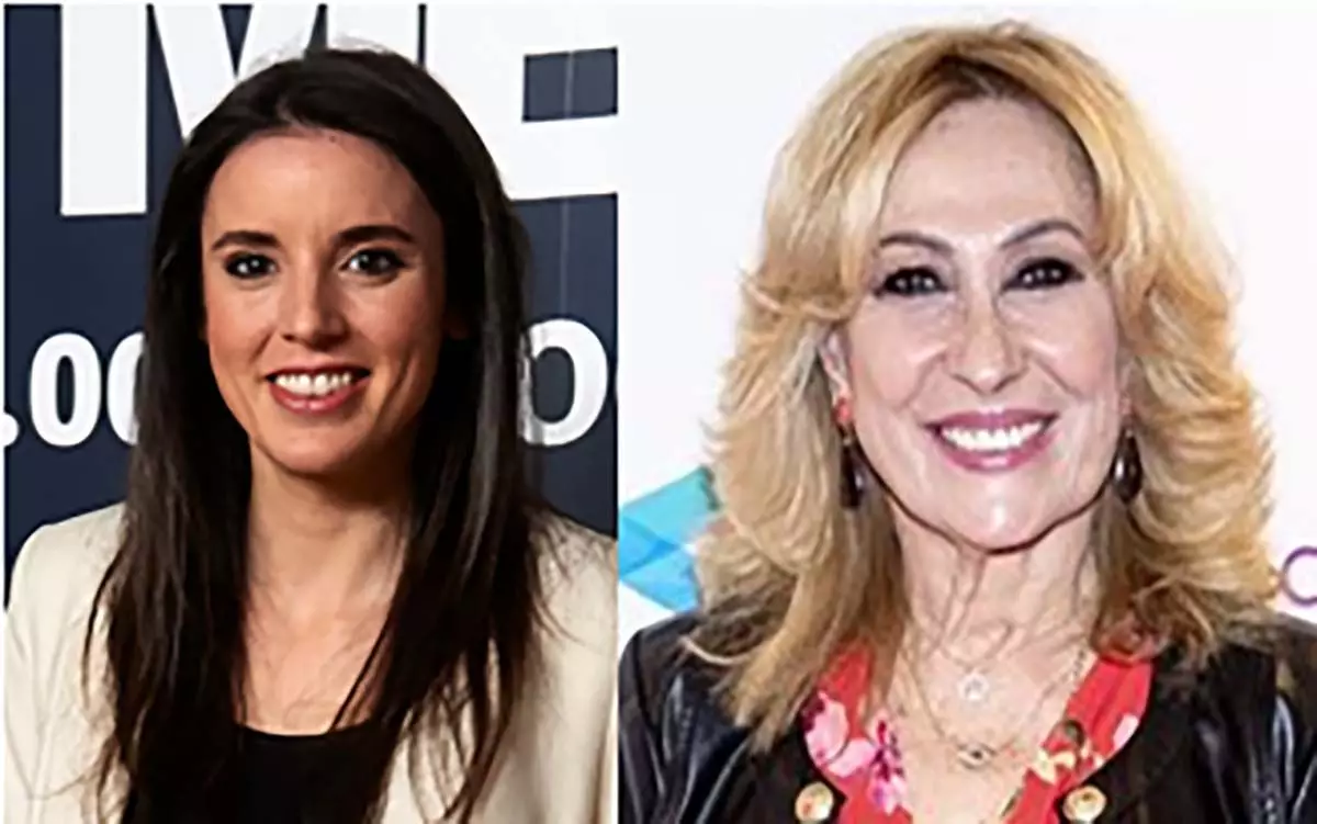 rosa Benito en irene montero